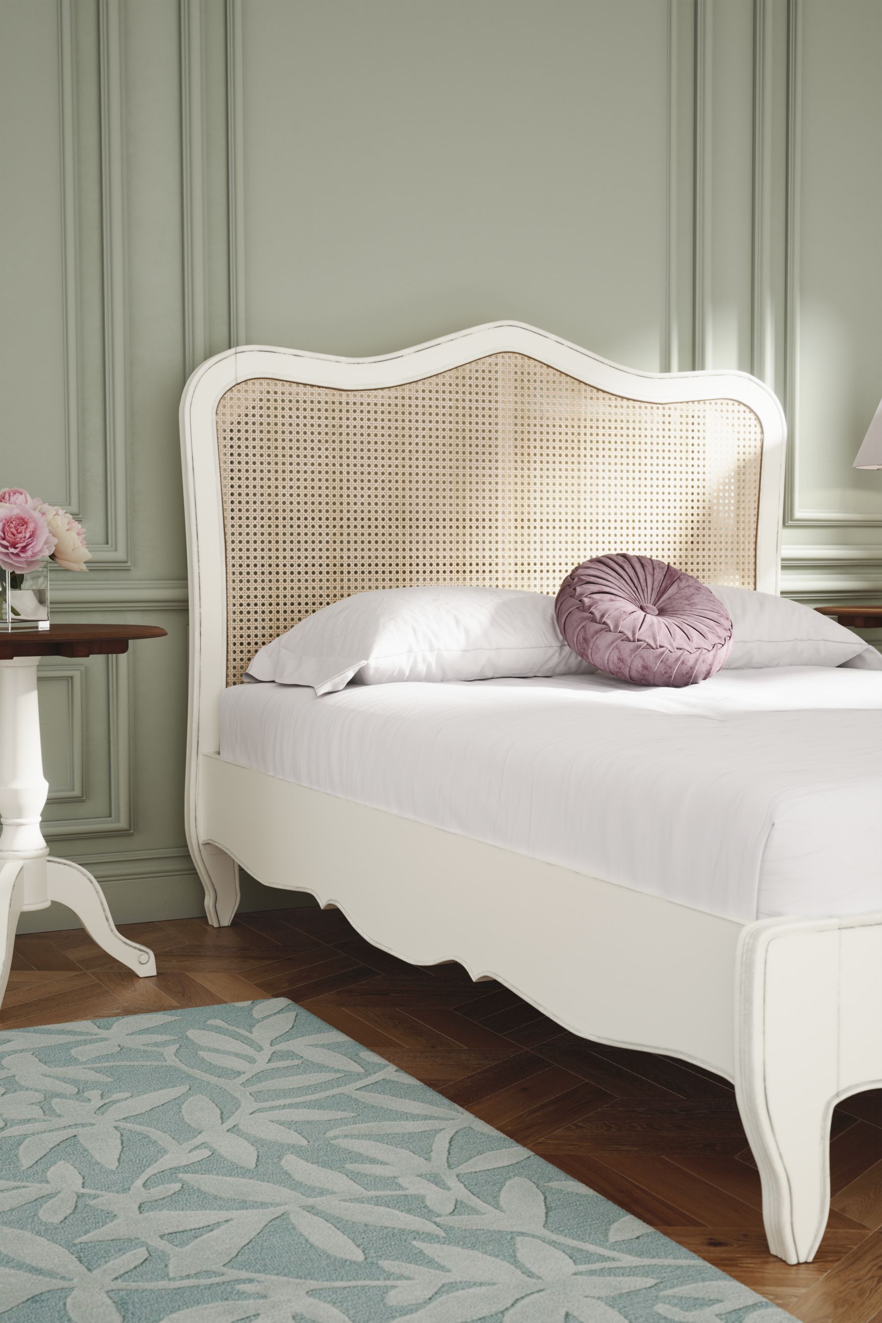 Buy Laura Ashley White Montpellier Bed Frame from the Next UK online shop