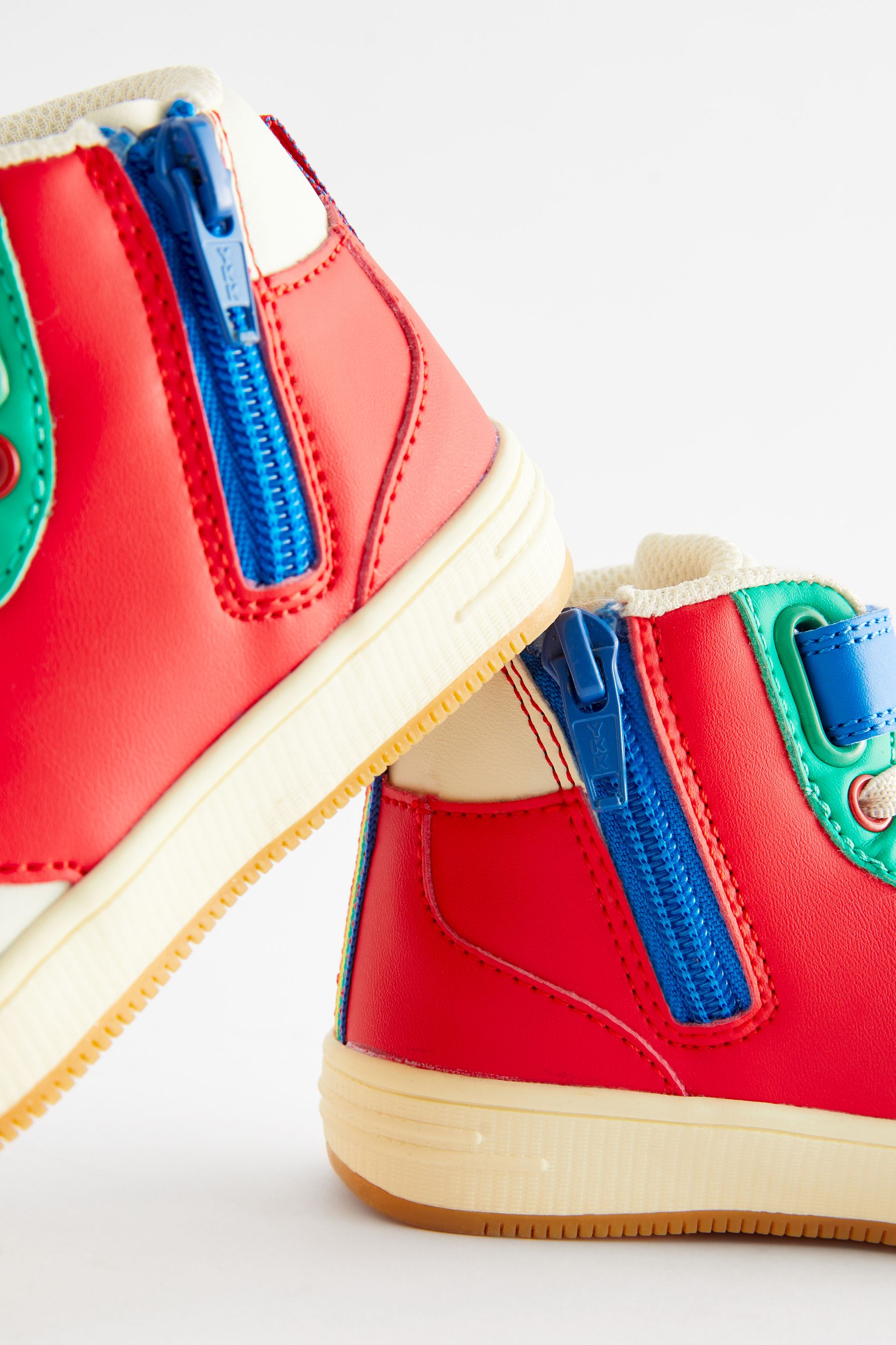 Buy Little Bird by Jools Oliver Multi Bright Rainbow Star Hi-Top ...