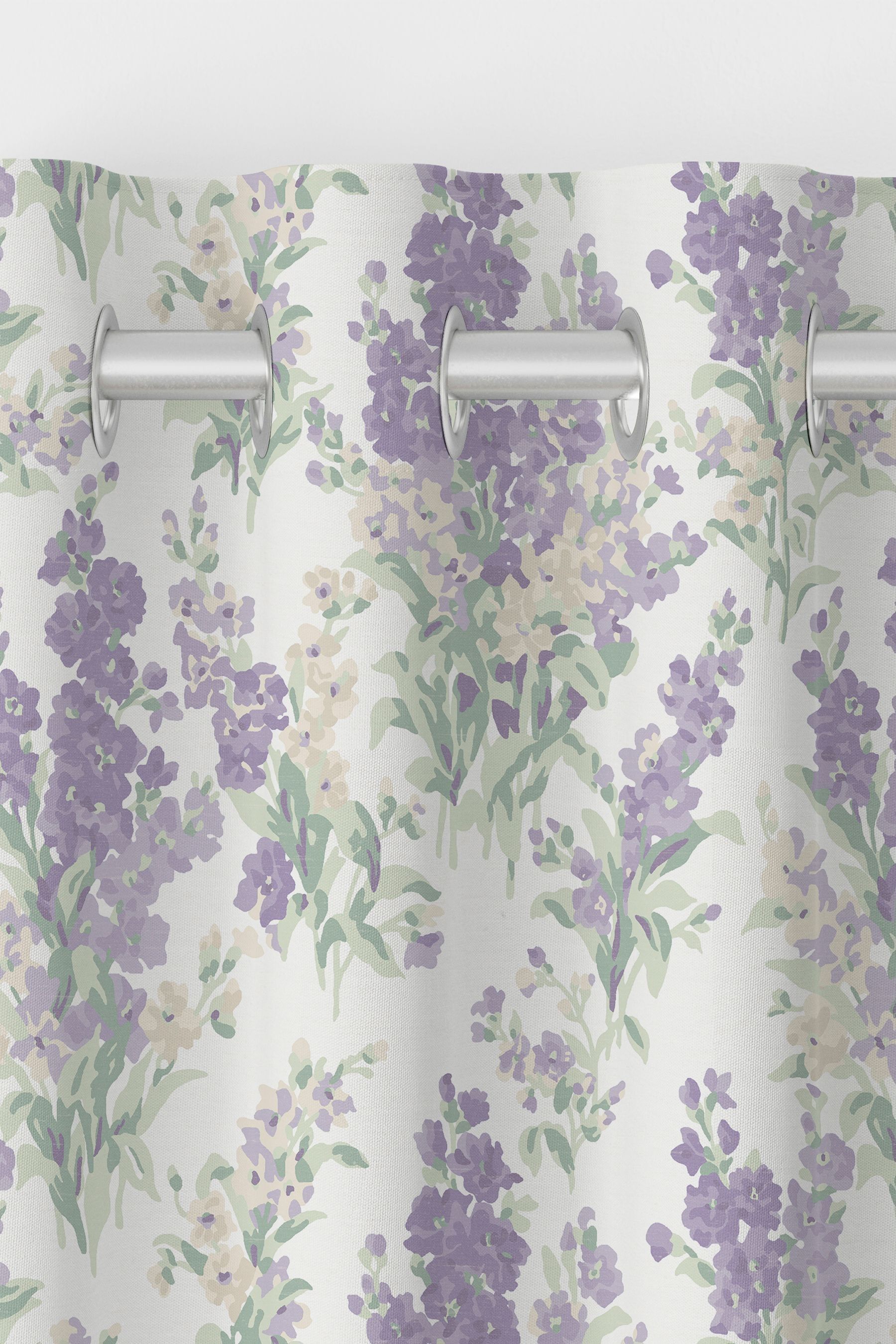 Buy Laura Ashley Lavender Stocks Made to Measure 100% Cotton Curtains ...