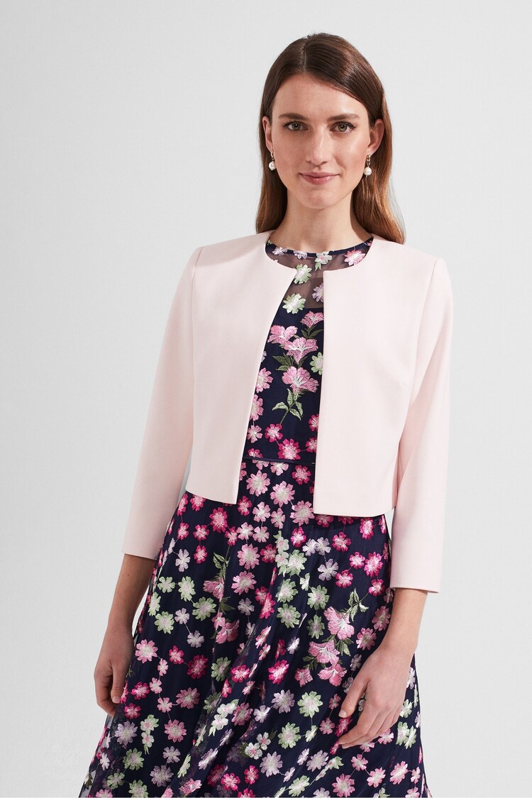 Buy Hobbs Pink Elize Jacket from the Next UK online shop