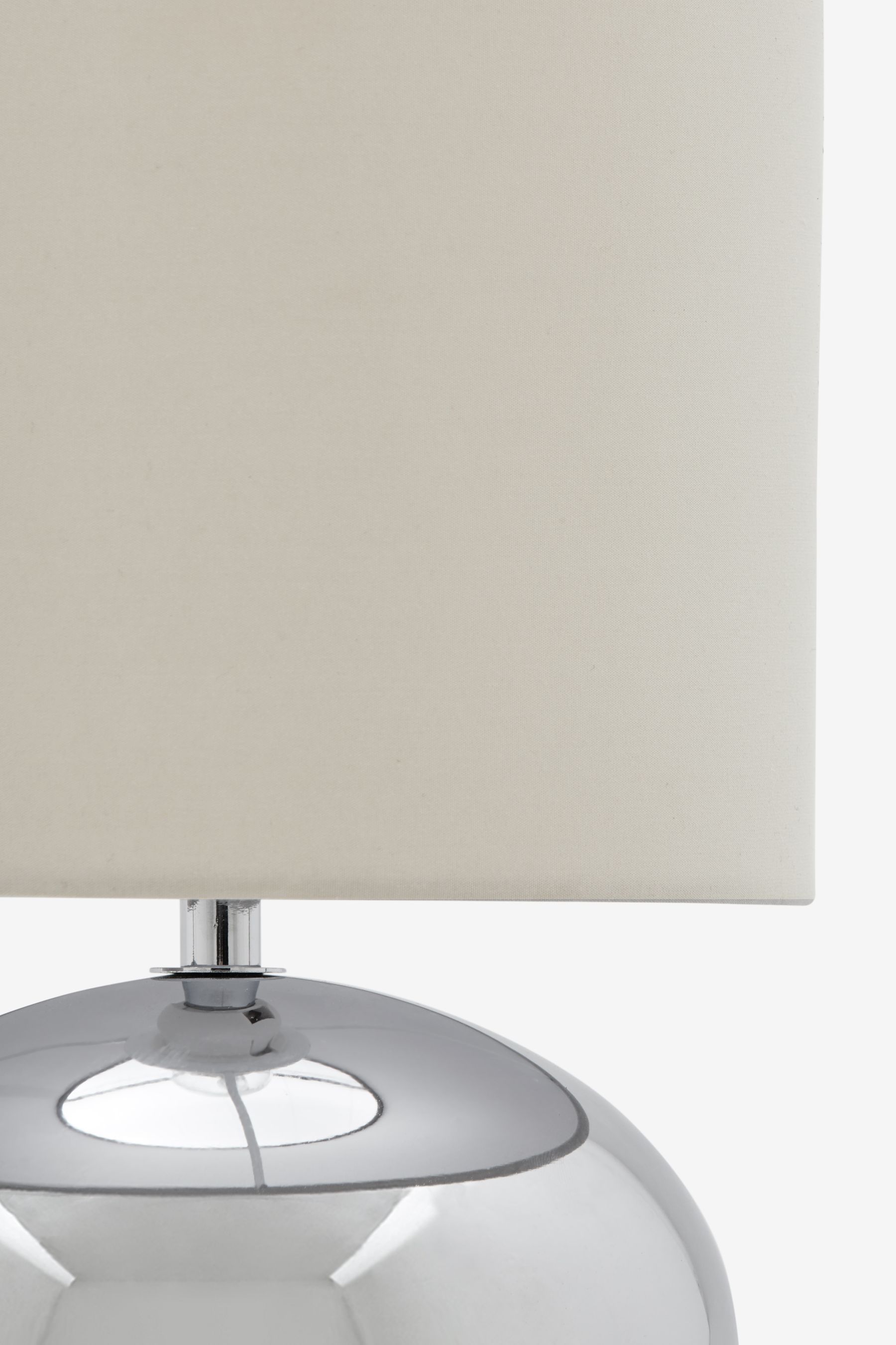 Buy Chrome Pebble Twin Pack Table Lamp from the Next UK online shop