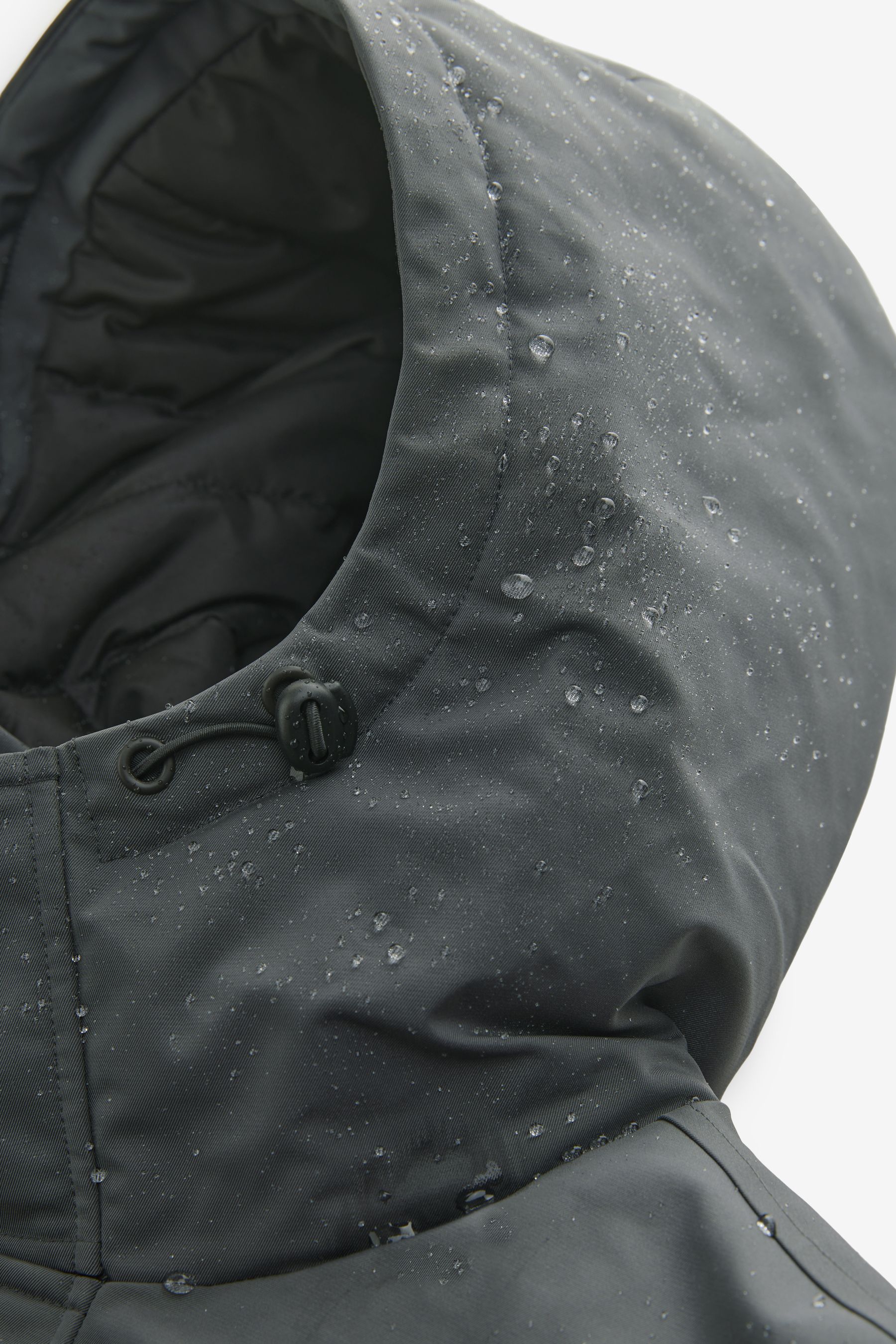 Buy Charcoal Grey Shower Resistant Padded 4 Pocket Coat from the Next ...