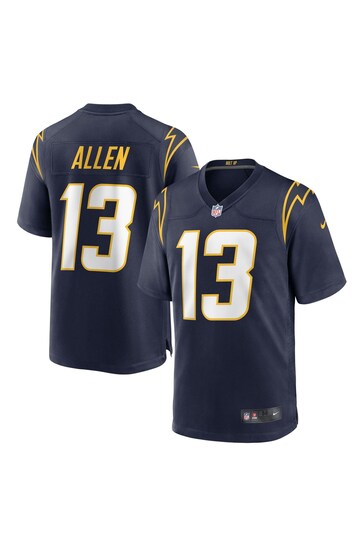 Buy Nike Blue NFL Los Angeles Chargers Game Alternate Jersey - Keenan ...