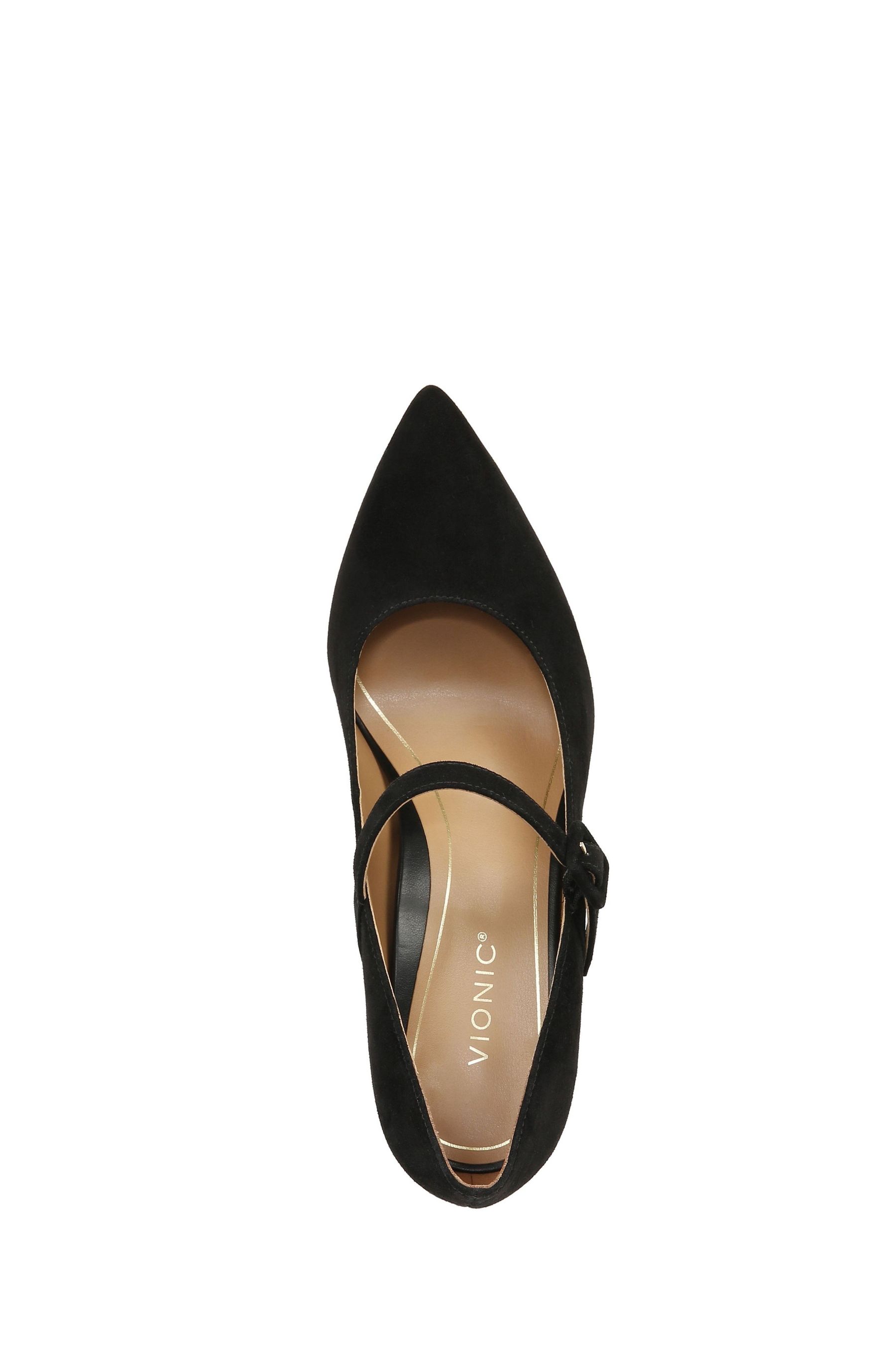Buy Vionic Collette Mary Janes Suede Black Shoes from the Next UK ...