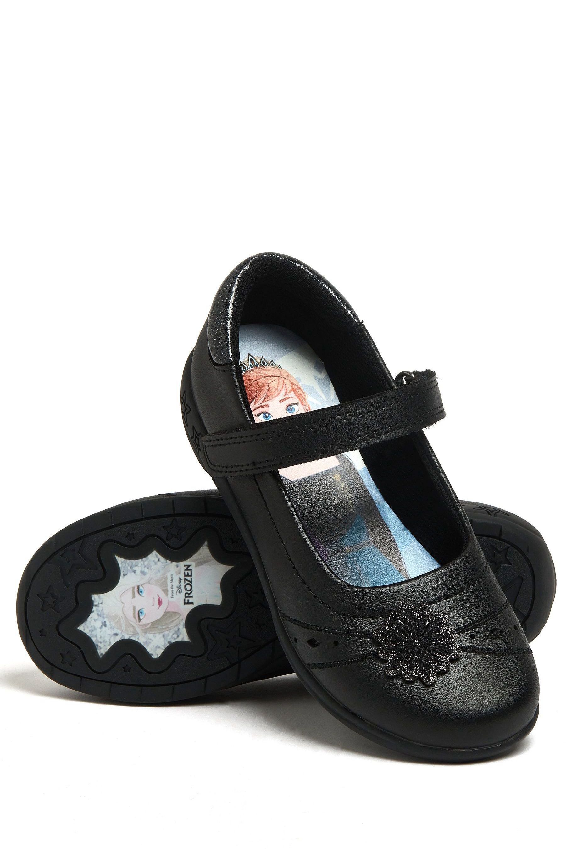 Buy Character Black Disney Frozen Girls School Shoes from the Next UK ...