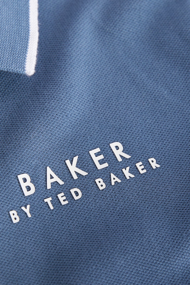 Buy Baker by Ted Baker Long Sleeve Polo Shirt from the Next UK online shop
