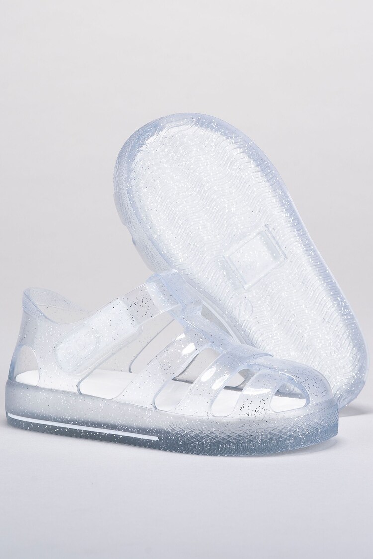 Buy Igor Clear Star Glitter Transparent Sandals from the Next UK online shop