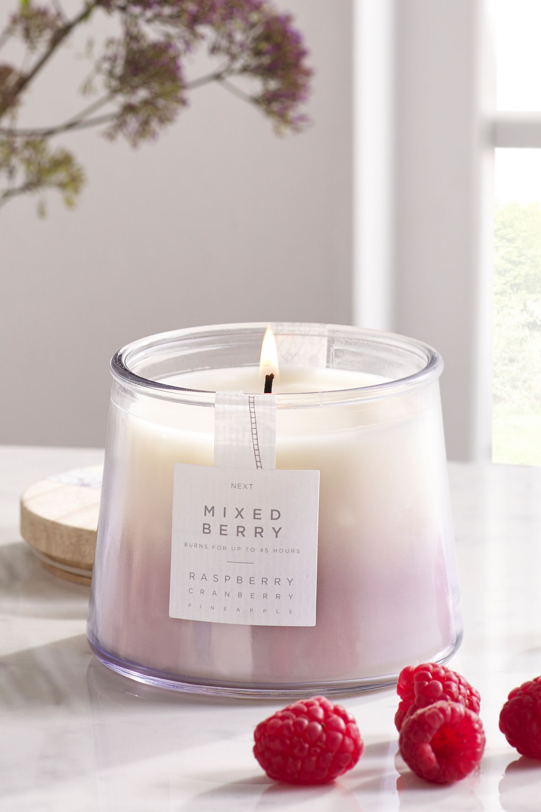 Buy Mixed Berry Lidded Jar Scented Candle from the Next UK online shop