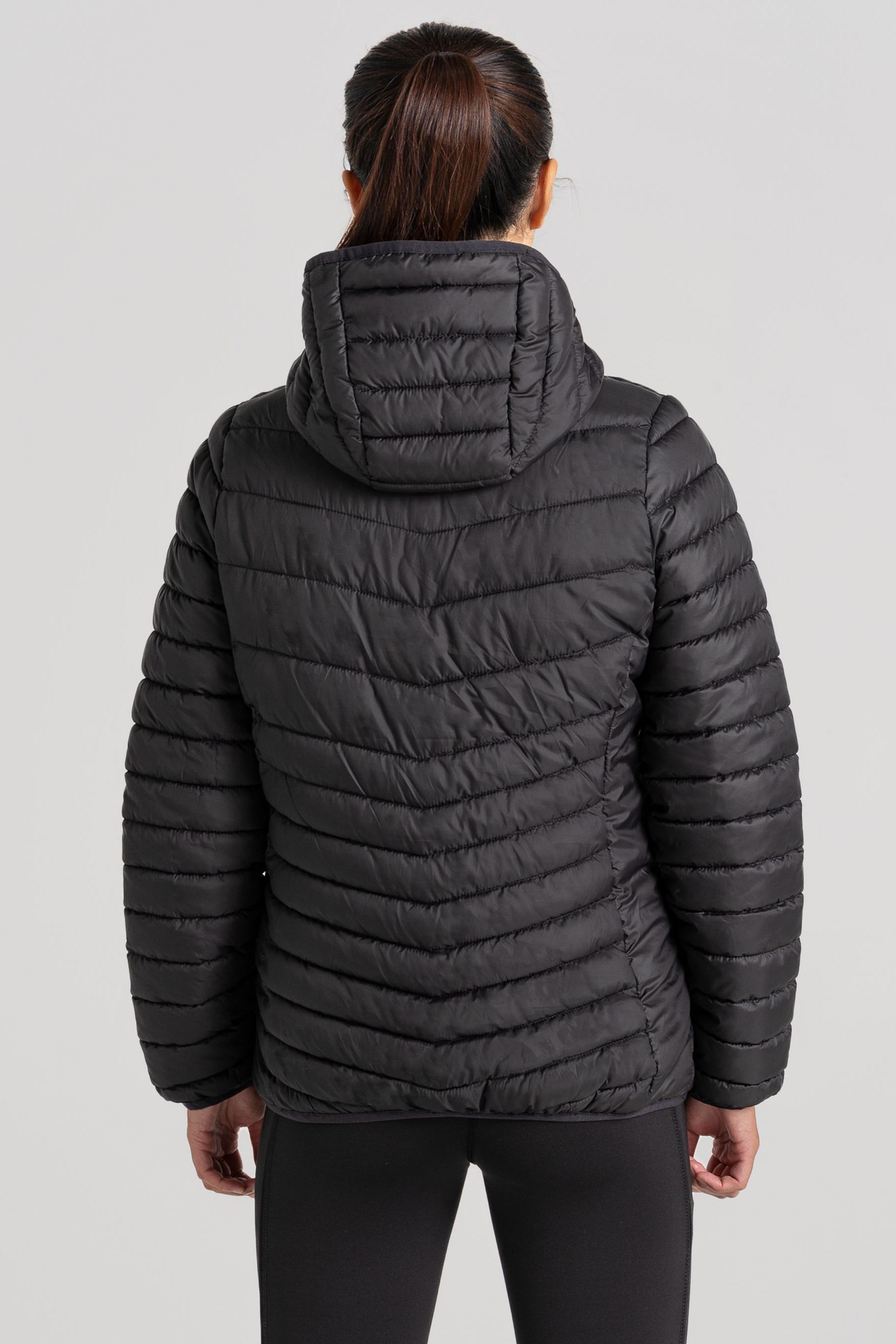 Buy Compresslite VIII Hooded Black Jacket from the Next UK online shop