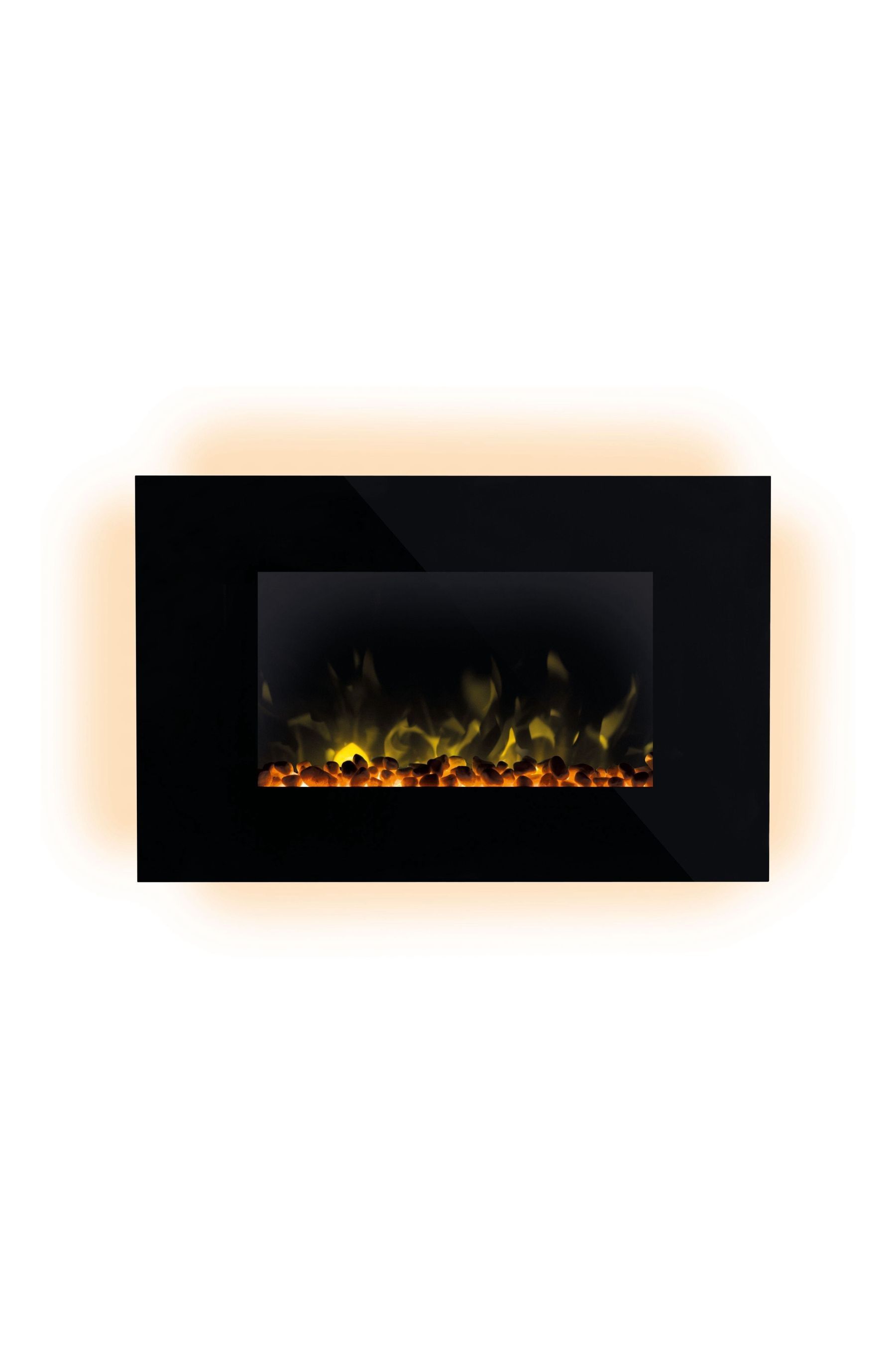 Buy Dimplex Black Toluca Deluxe Electric Wall Fire from the Next UK ...