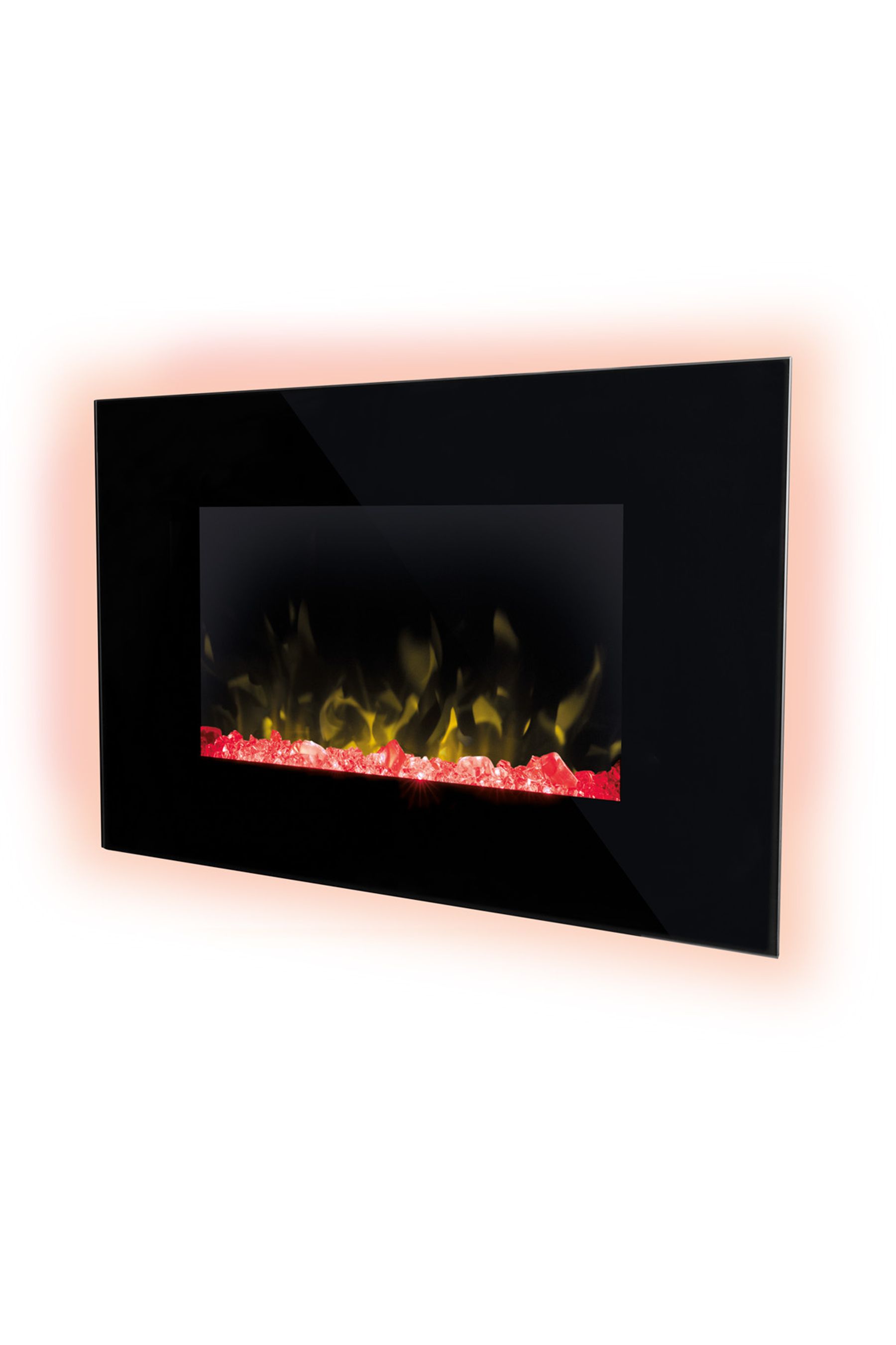 Buy Dimplex Black Toluca Deluxe Electric Wall Fire from the Next UK ...