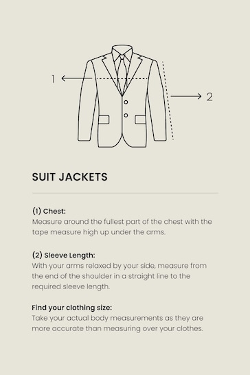 suit jacket sizes uk