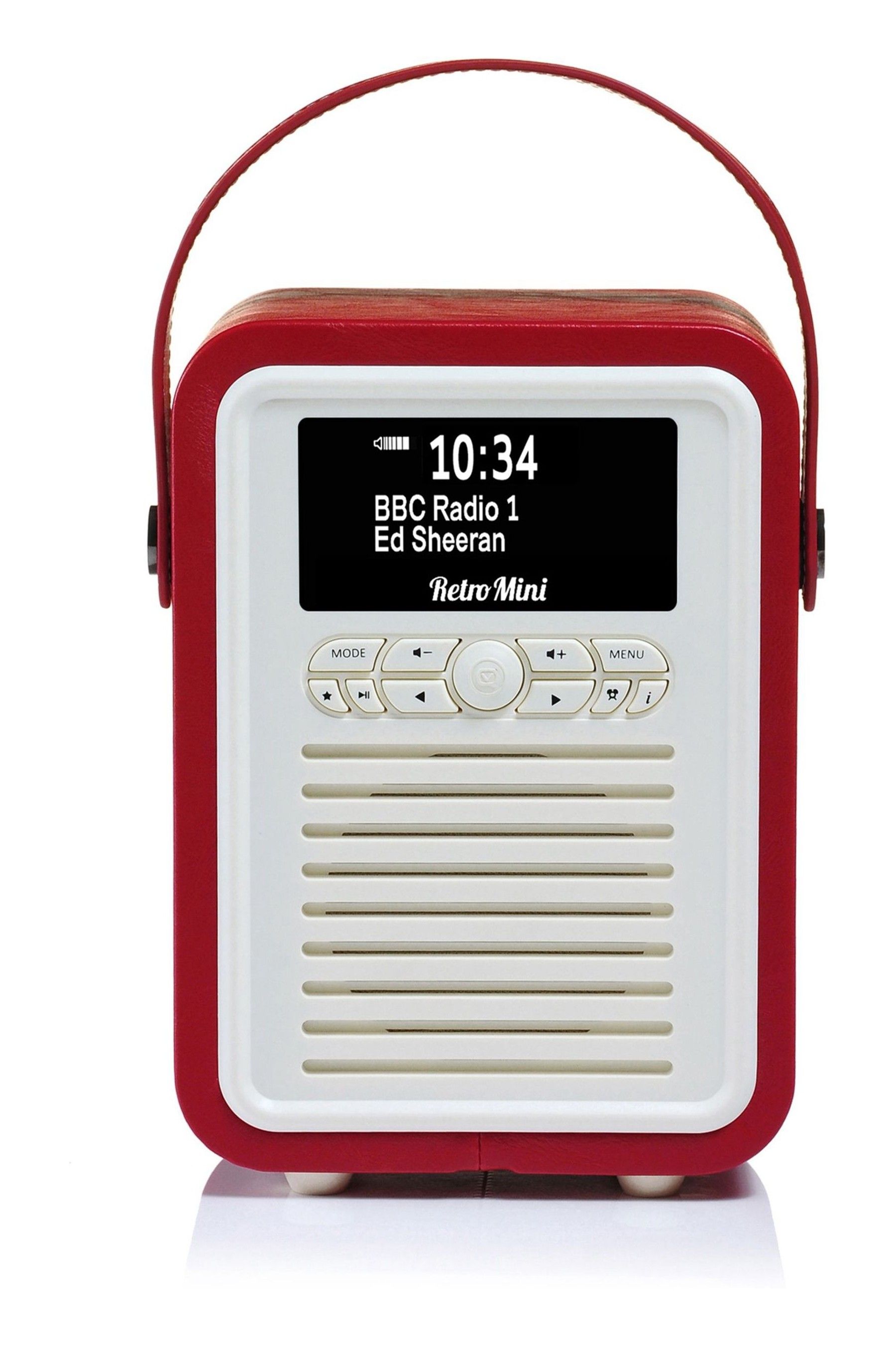 Buy VQ Red Red Retro Mini DAB Radio from the Next UK online shop