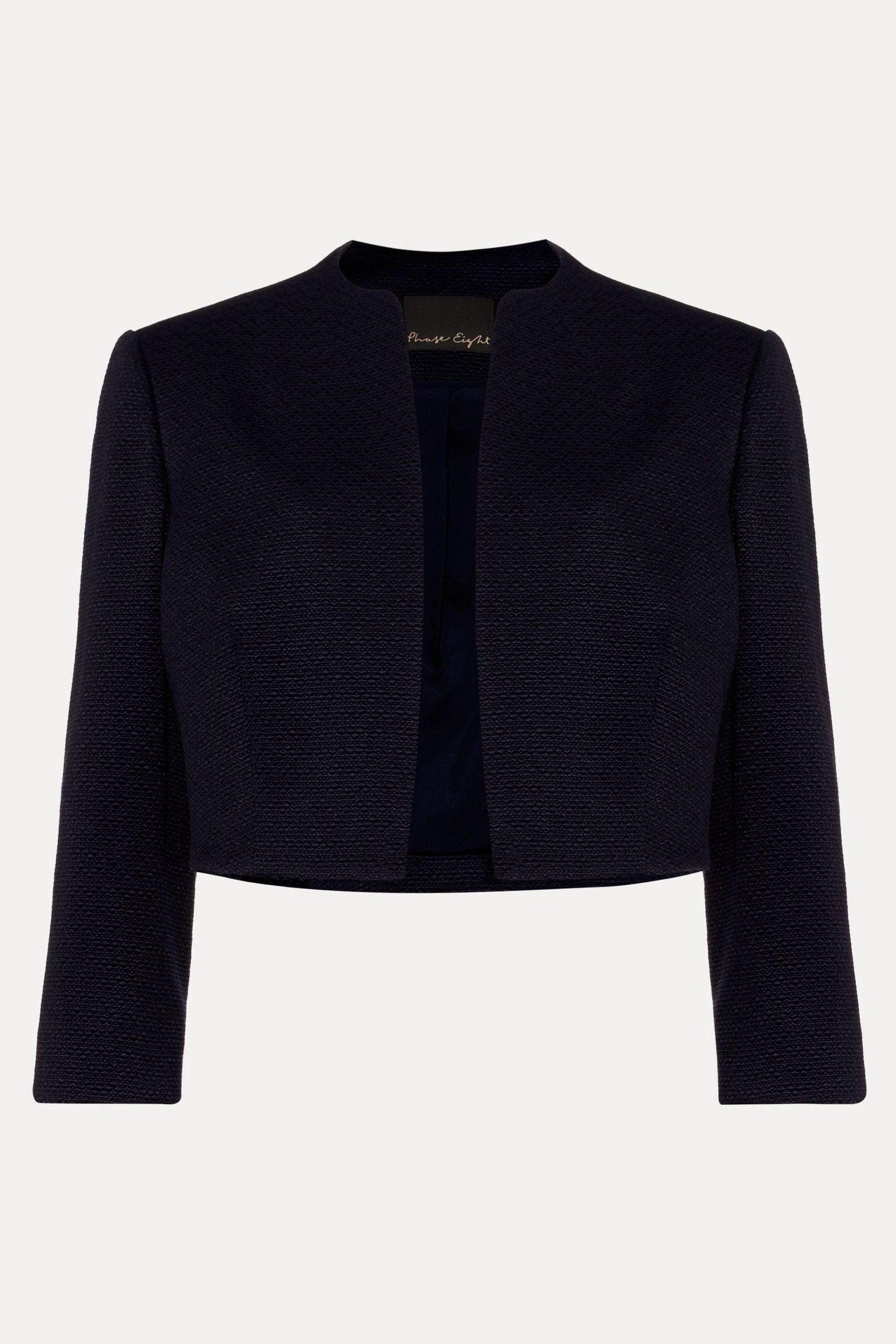 Buy Phase Eight Blue Karlee Textured Jacket from Next Ireland