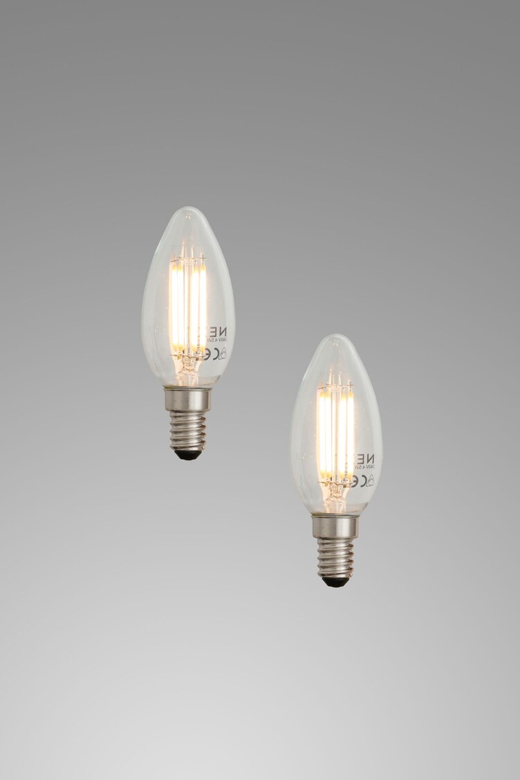 Buy 2 Pack 4W LED SES Candle Light Bulbs from the Next UK online shop