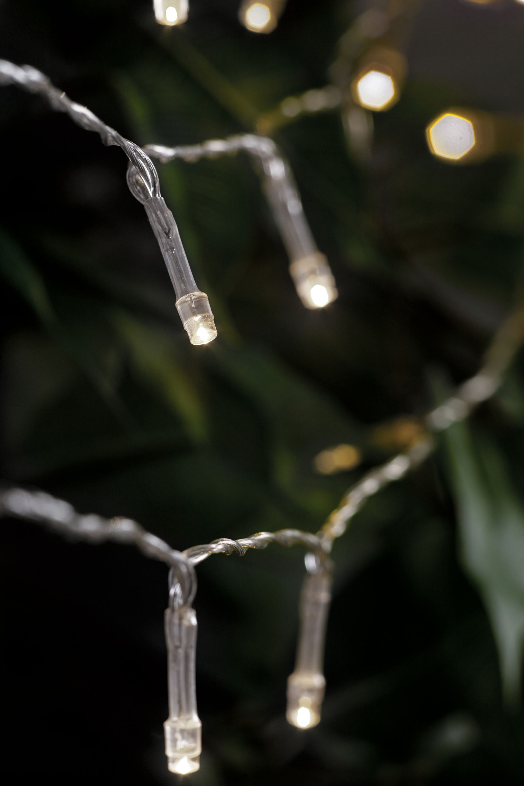 Buy Clear Solar Warm White Outdoor Line Lights 12M Set of 100 from the ...