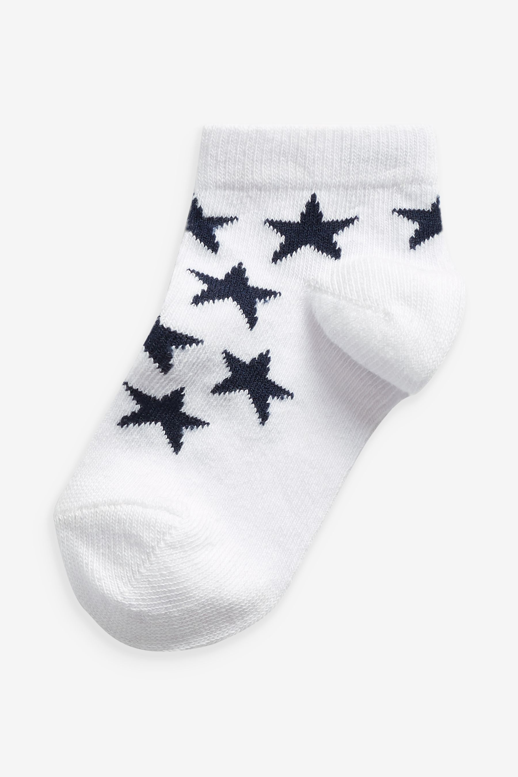 Buy Blue Cotton Rich Trainer Socks 7 Pack from the Next UK online shop