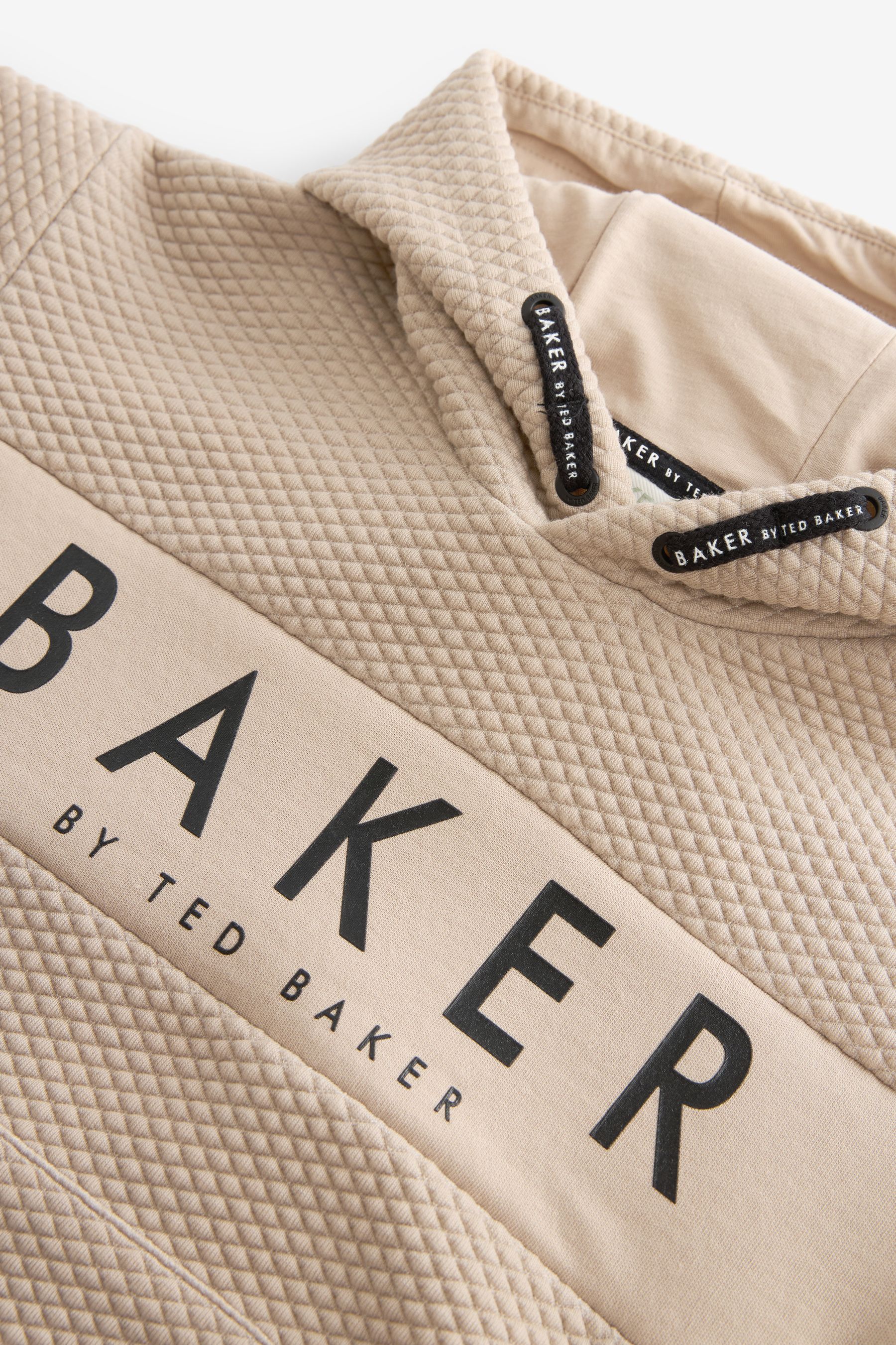 Buy Baker by Ted Baker Textured 100% Cotton Hoodie And Shorts Set from the Next UK online shop