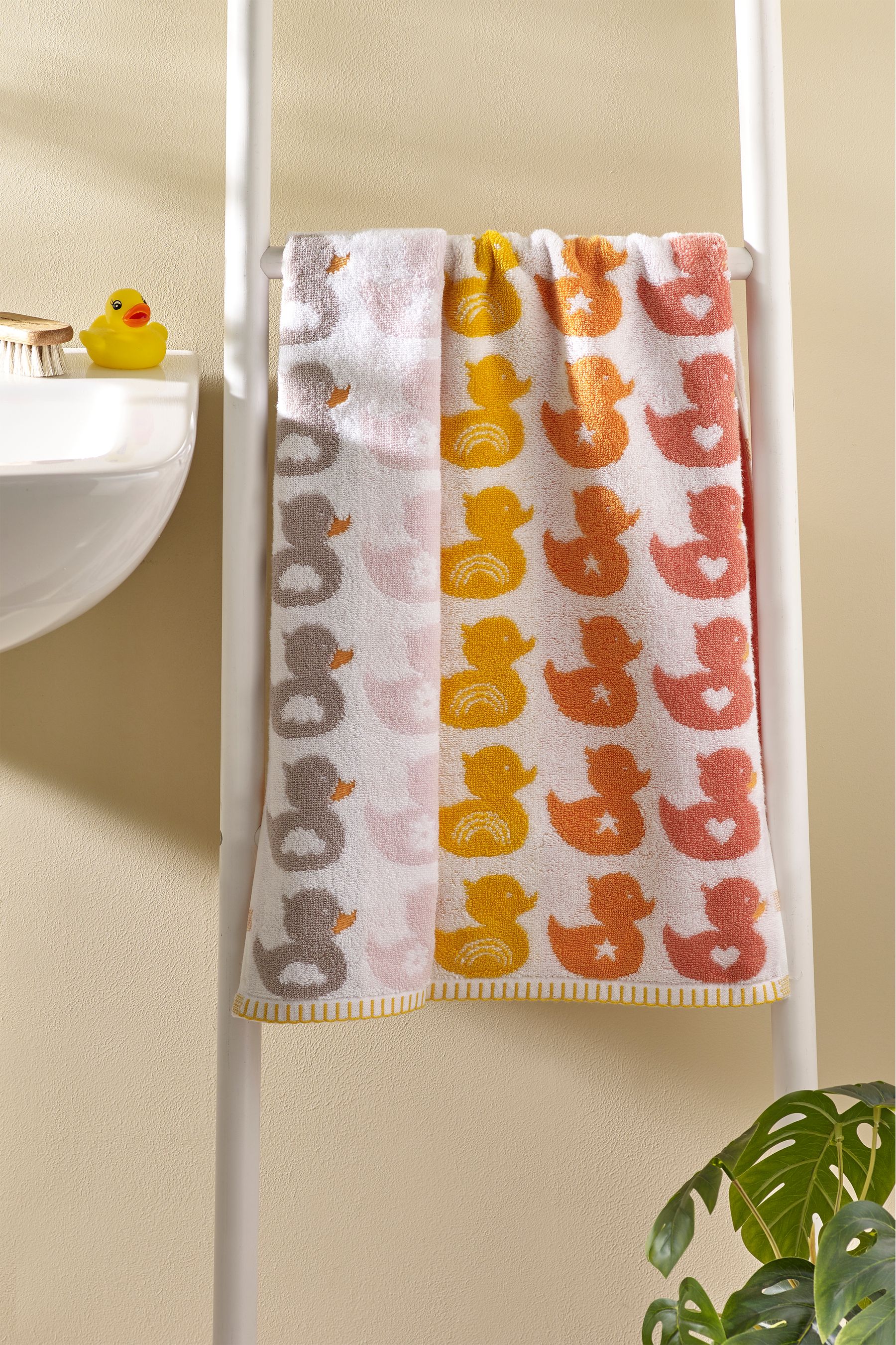 Buy Yellow Duck Towel 100% Cotton from the Next UK online shop