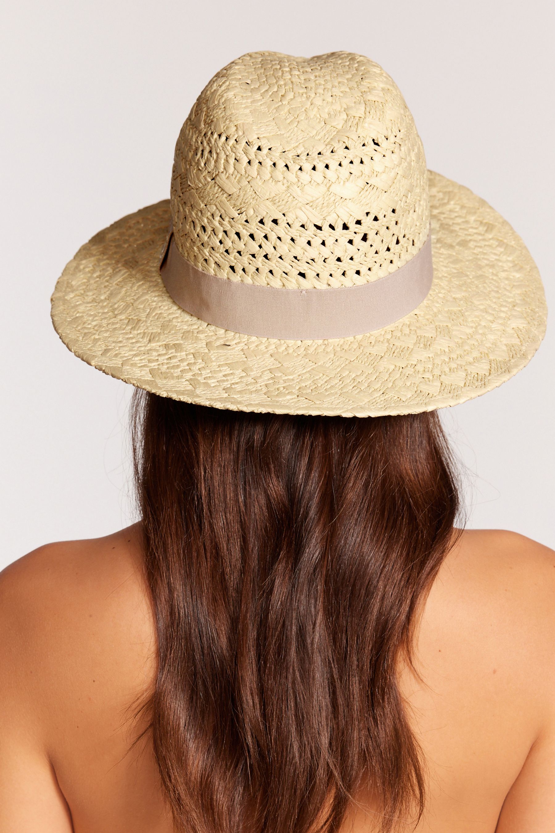 Embroidered panama ofe hat Gap