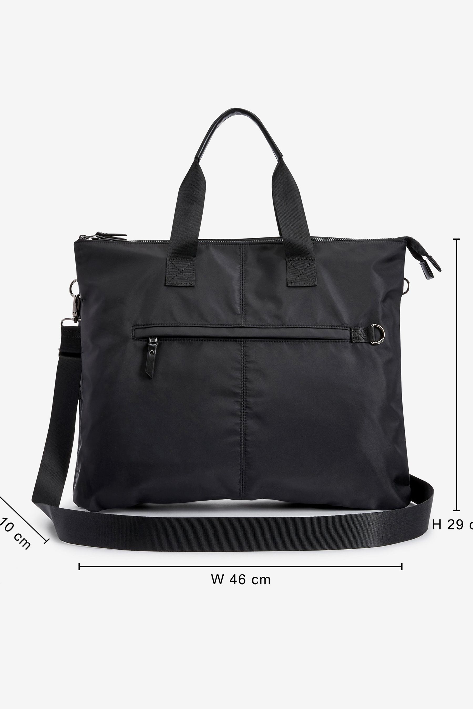 Buy Black Laptop Tote Handbag from the Next UK online shop