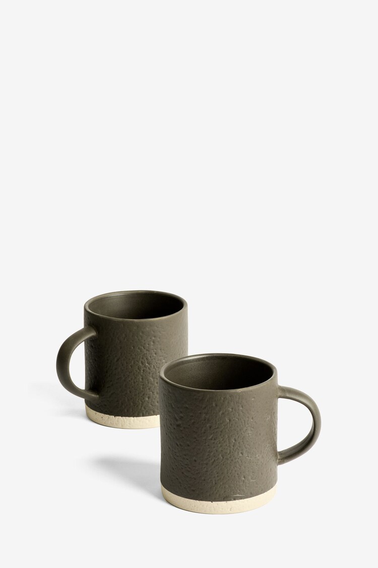 Buy French Connection Set of 2 Black Zinc Mugs from the Next UK online shop