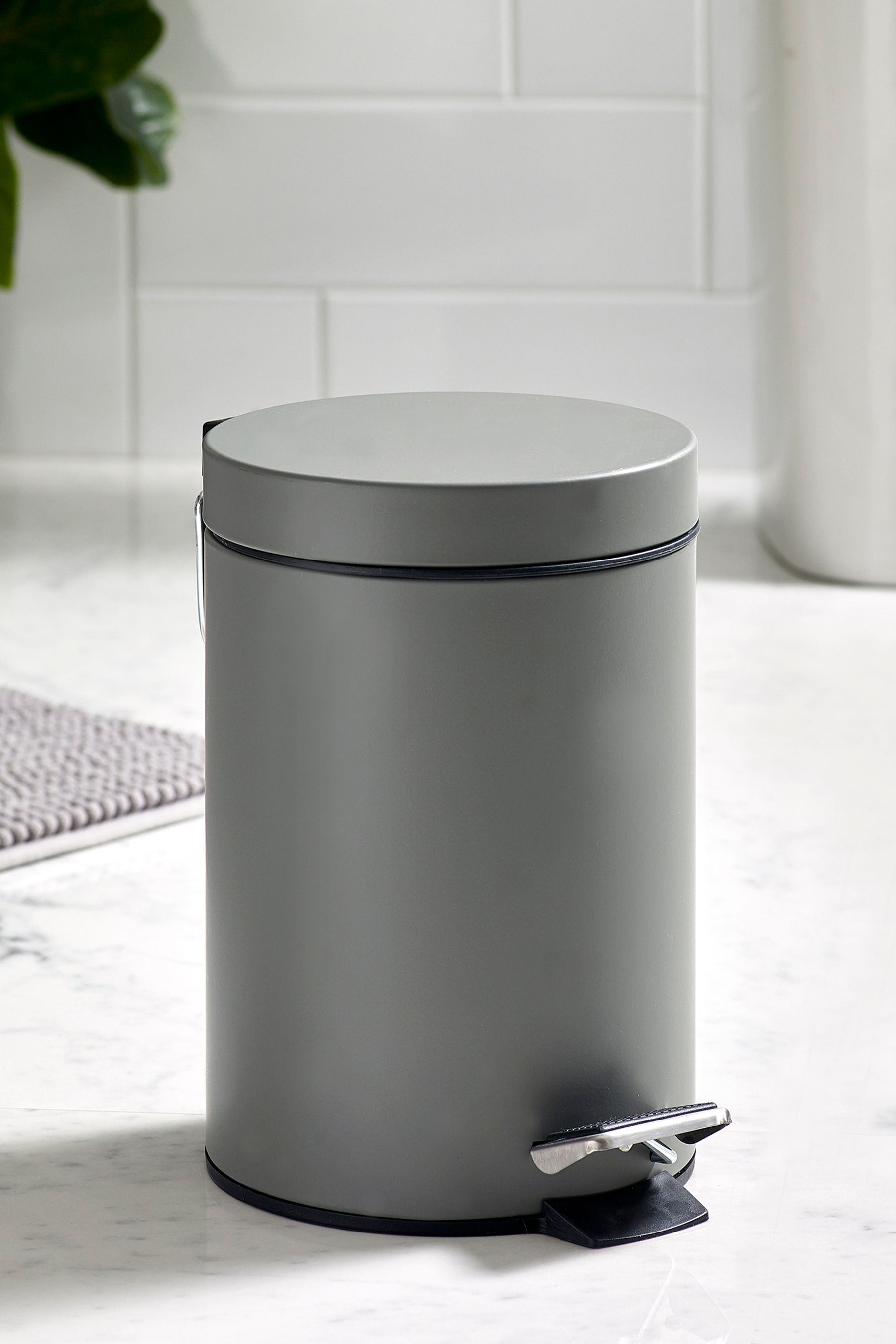 Buy Grey 3L Soft Close Pedal Bin from the Next UK online shop