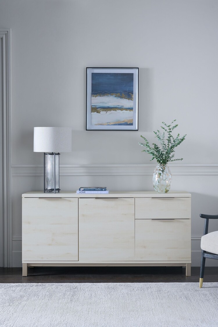 Buy White Bronx Oak Effect Sideboard from the Next UK online shop
