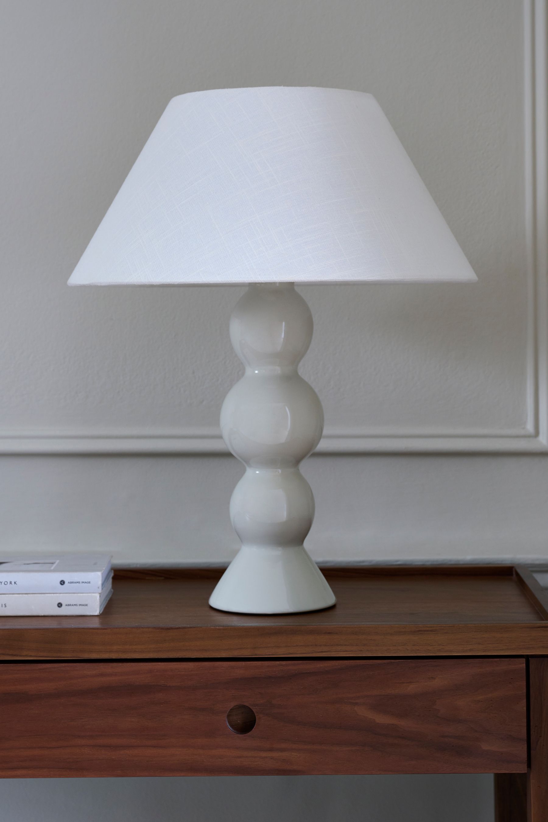 Buy Jasper Conran London White Large Sphere Ceramic Table Lamp from the ...
