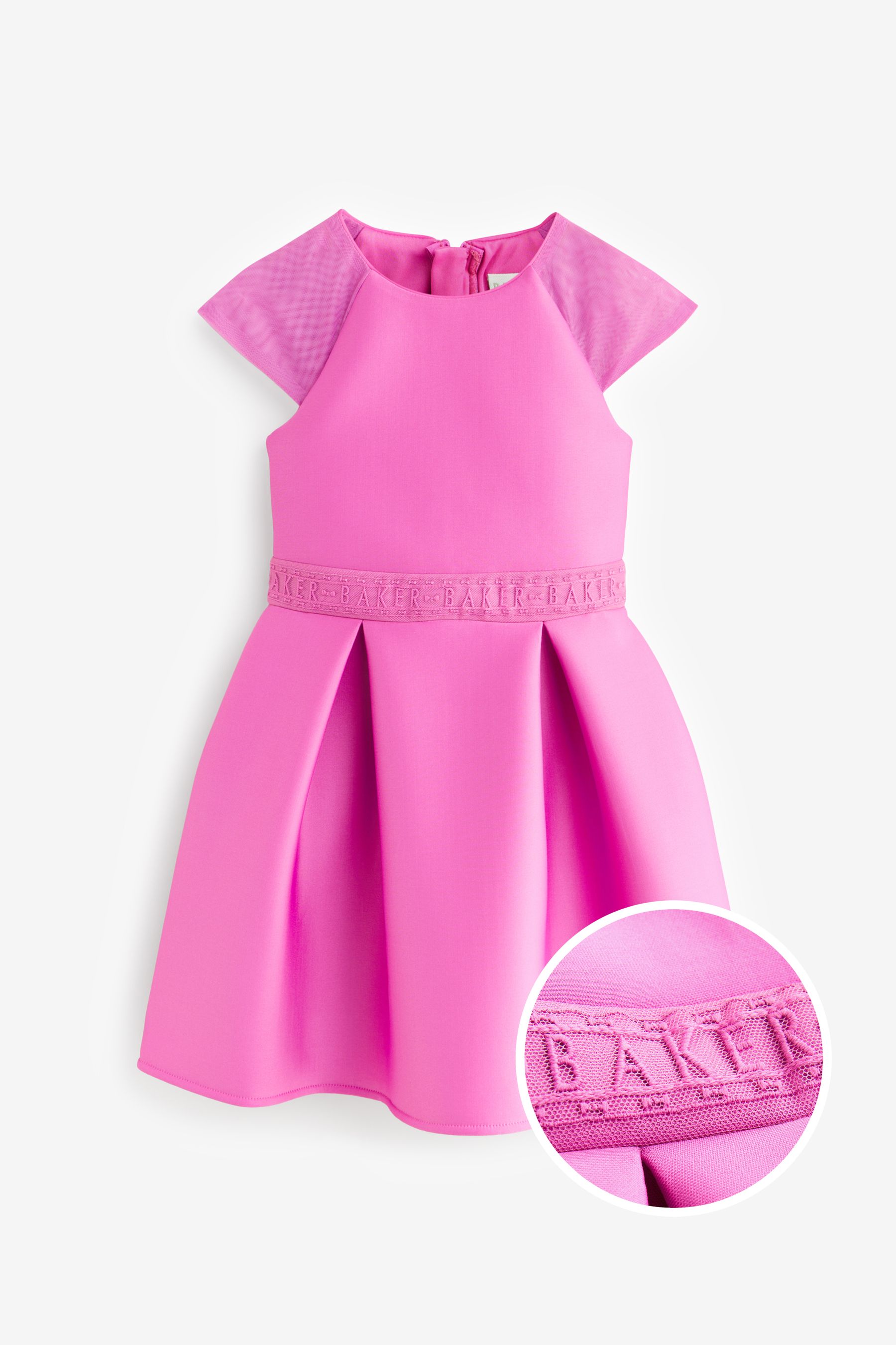 Buy Baker by Ted Baker Mesh Scuba Dress from the Next UK online shop