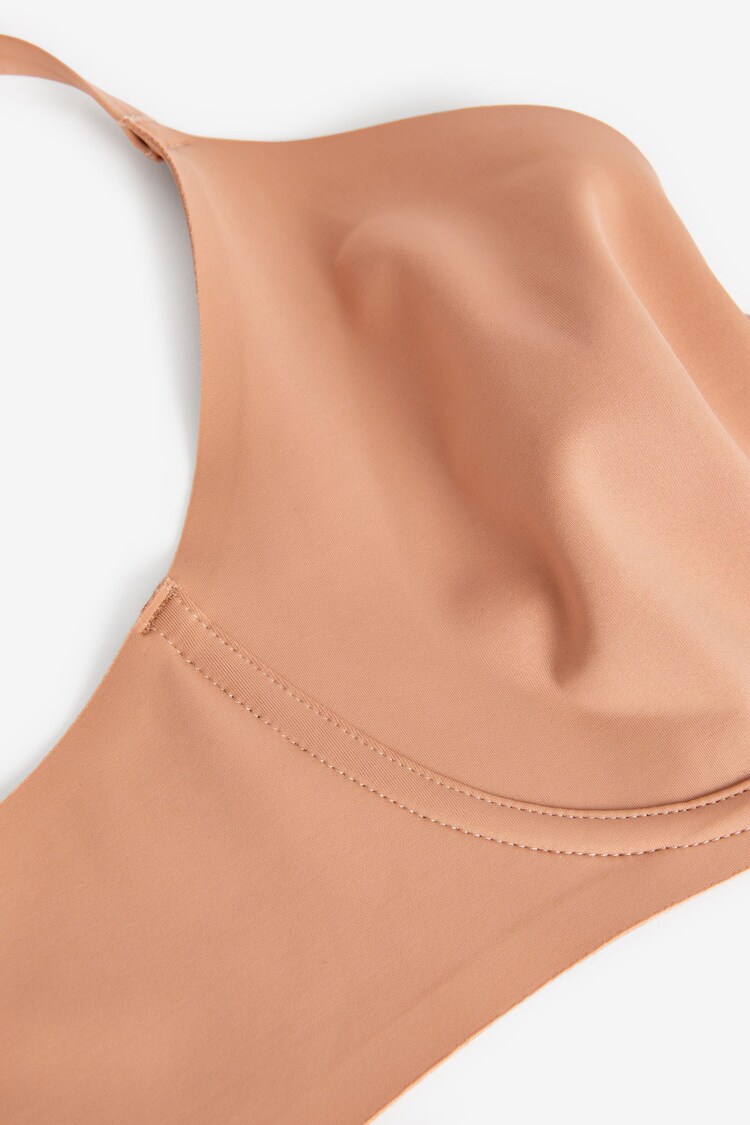 Buy Almond DD+ Non Pad Full Cup Smoothing Non Padded Full Cup Bra from ...