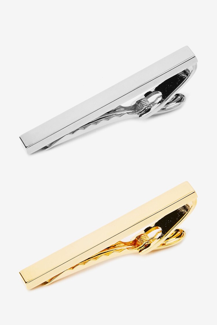 Buy Metallic Tie clip Set from the Next UK online shop