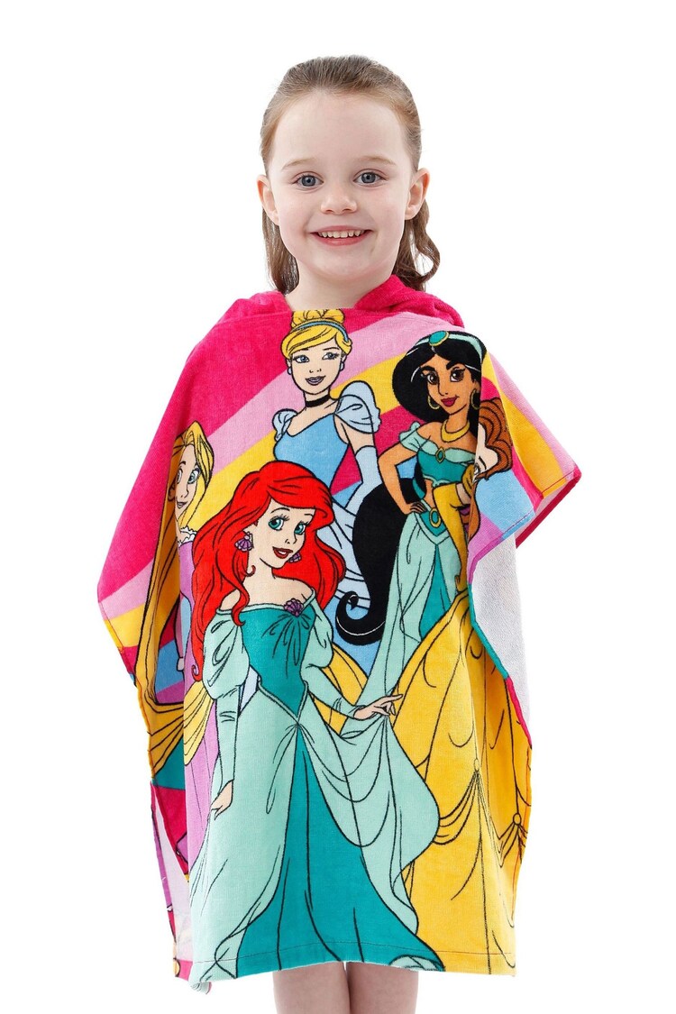 Buy Character Pink Disney Princess 100% Cotton Poncho from the Next UK ...