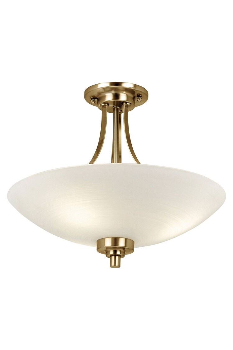 Buy Gallery Home Antique Brass Perth Ceiling Lamp Ceiling Light from ...