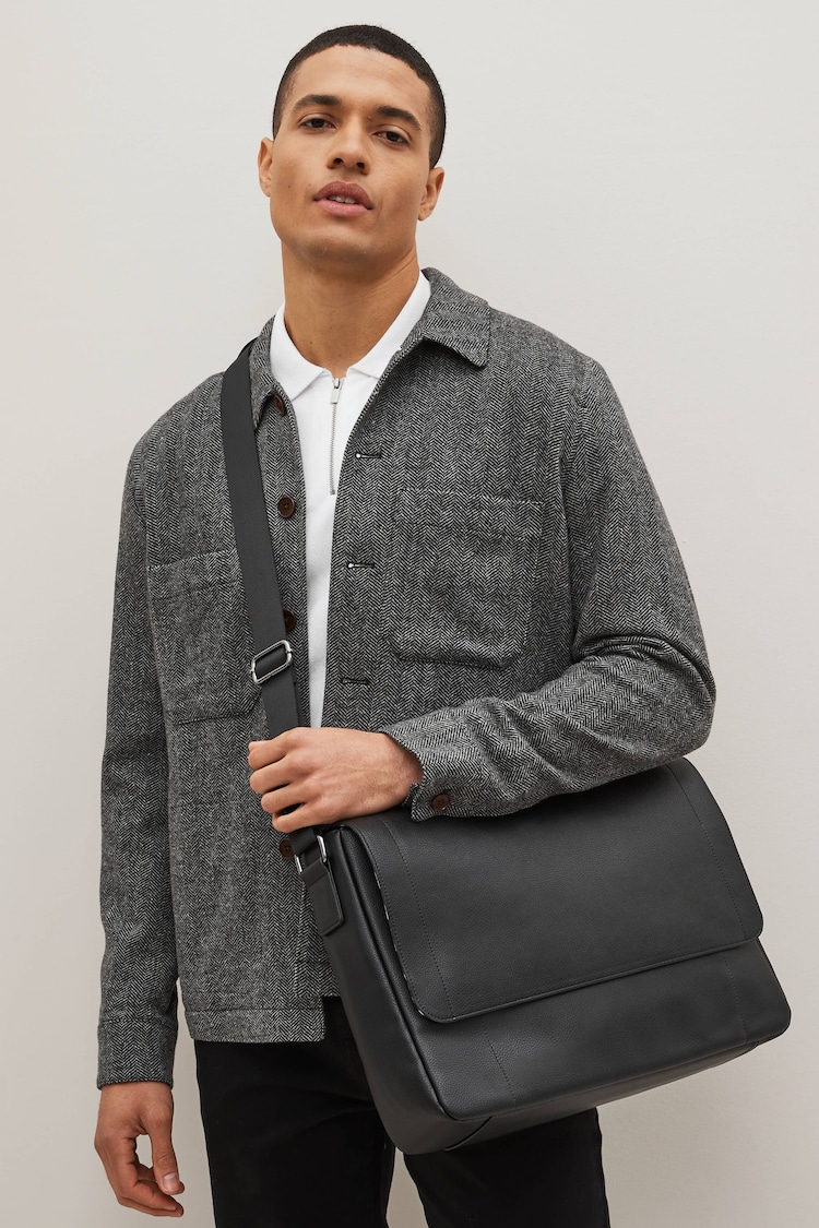 Buy Black Messenger Bag from the Next UK online shop