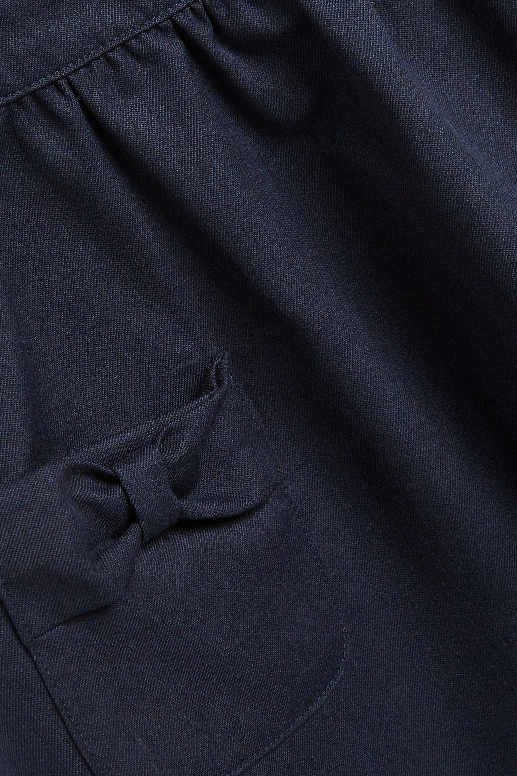 Buy Navy Bow Pocket Detail School Pinafore Dress (3-14yrs) from Next USA