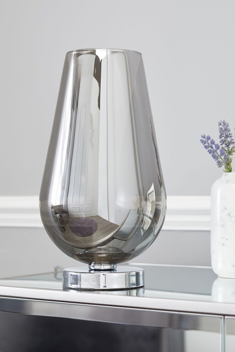 Buy Chrome Cooper Large Touch Lamp from the Next UK online shop