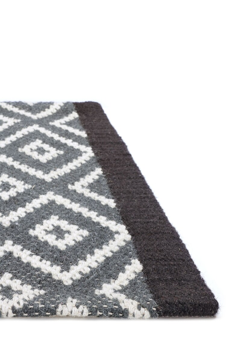 Buy Grey Geo Diamond Runner from the Next UK online shop