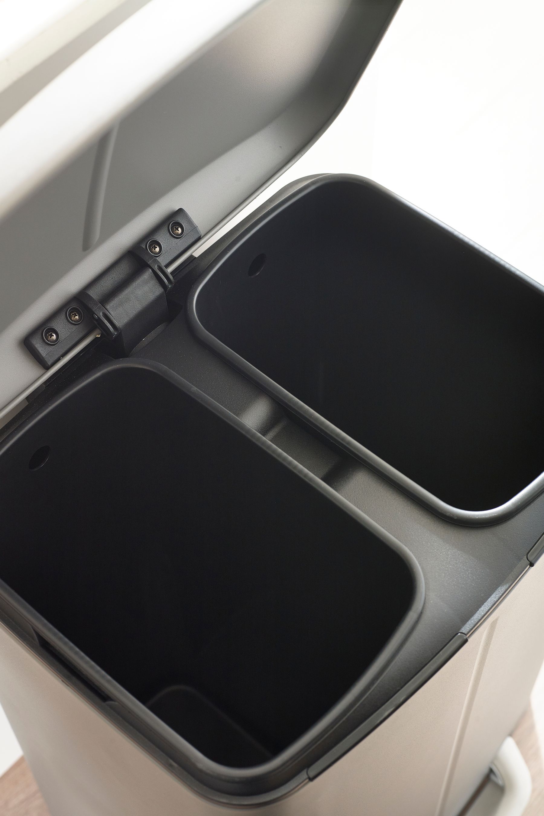 Buy Cream 40L Twin Compartment Recycling Bin from the Next UK online shop