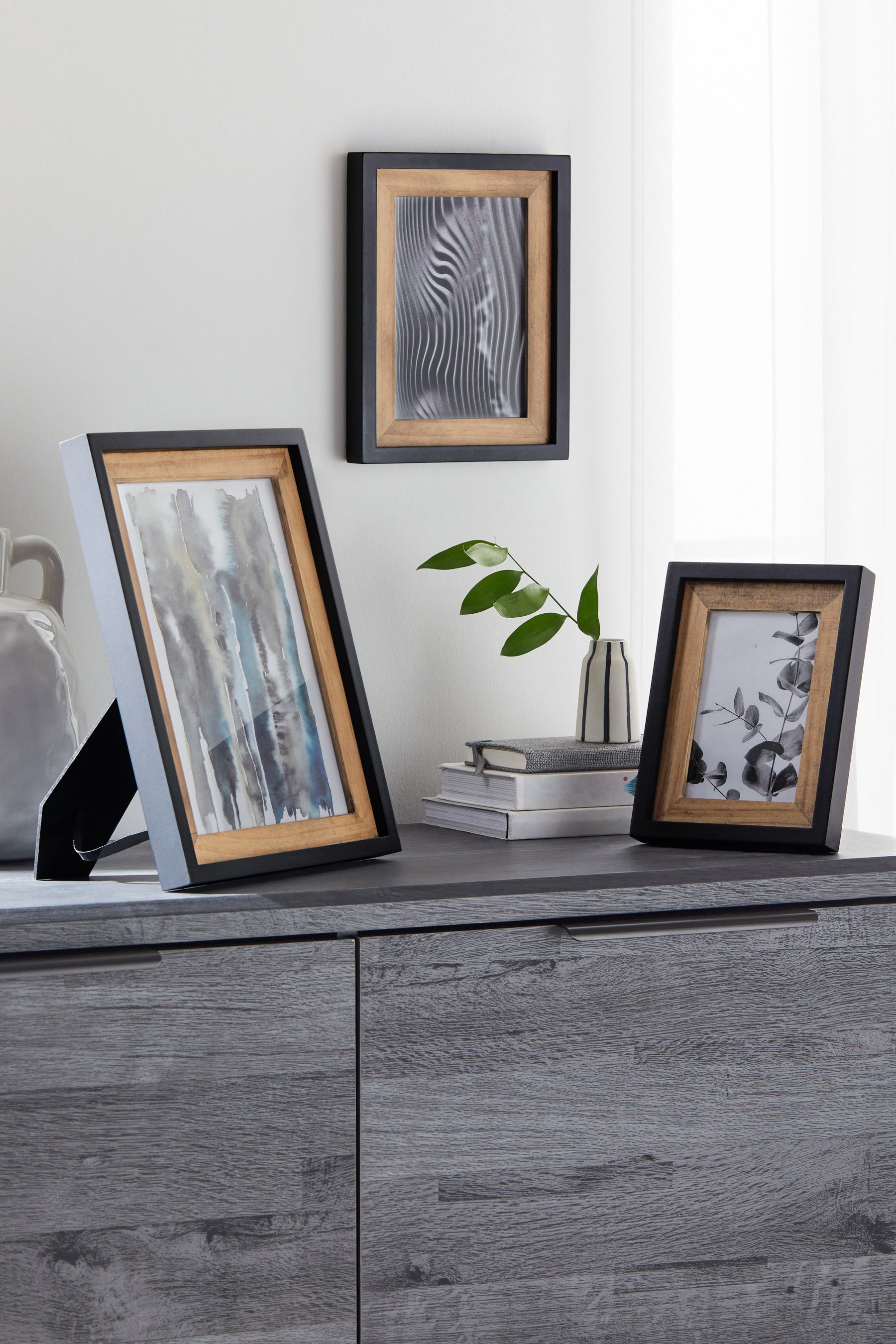 Buy Black Bronx Wood Picture Frame from the Next UK online shop