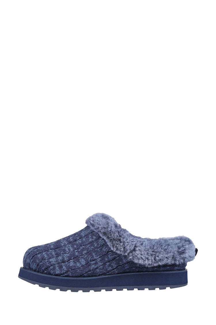 Buy Skechers Blue Womens Keepsakes Ice Angel Womens Slippers from the ...