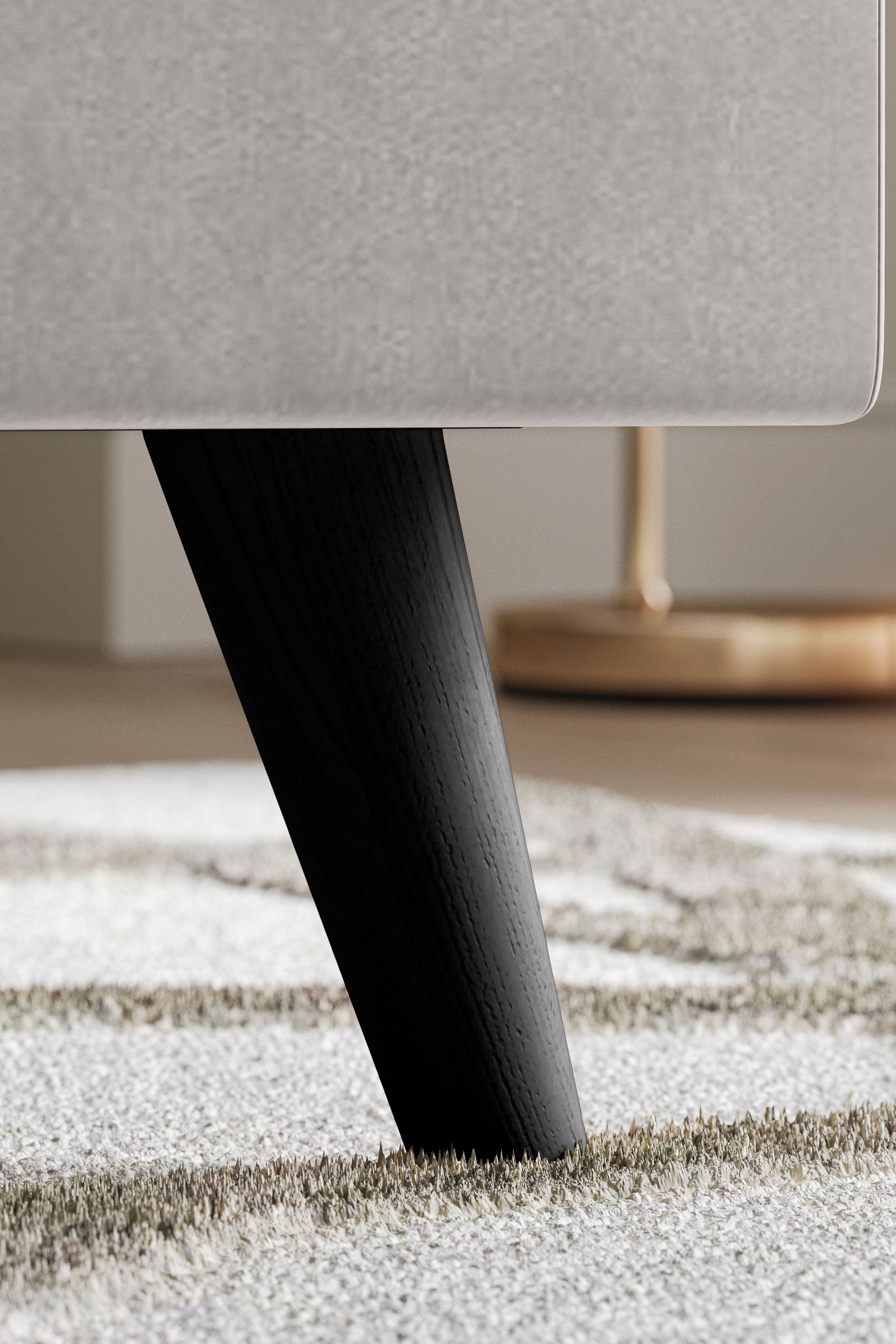 Buy Grey Light Opulent Velvet Matson Upholstered Bed Frame from the ...