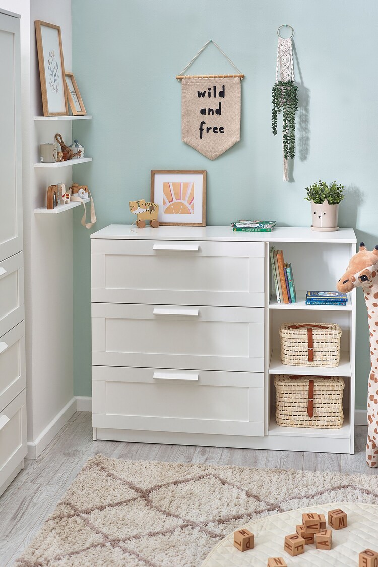 Buy White Flynn Kids Chest of Drawers from Next Ireland