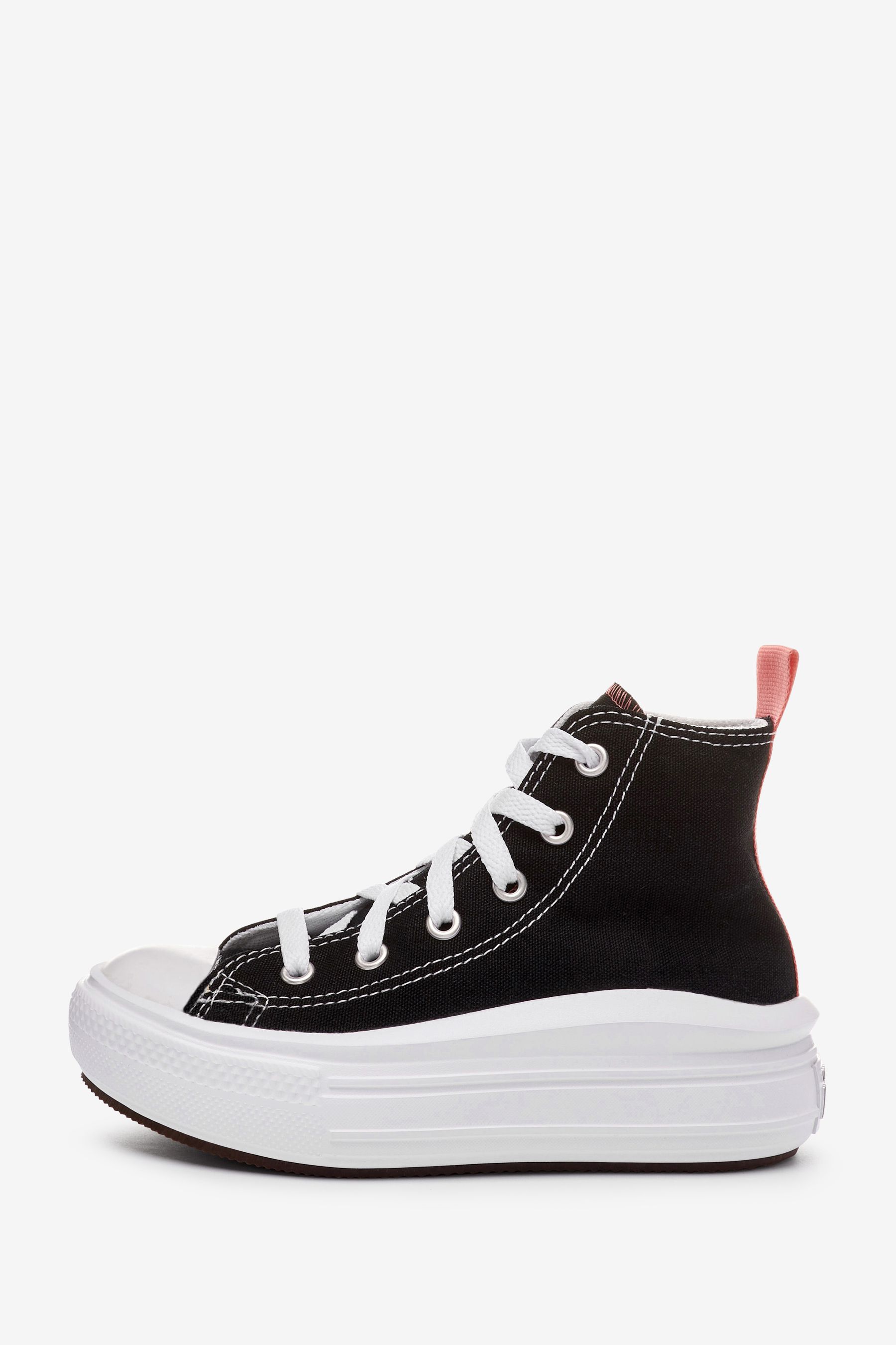 Buy Converse Black Move Platform High Top Junior Trainers from the Next ...