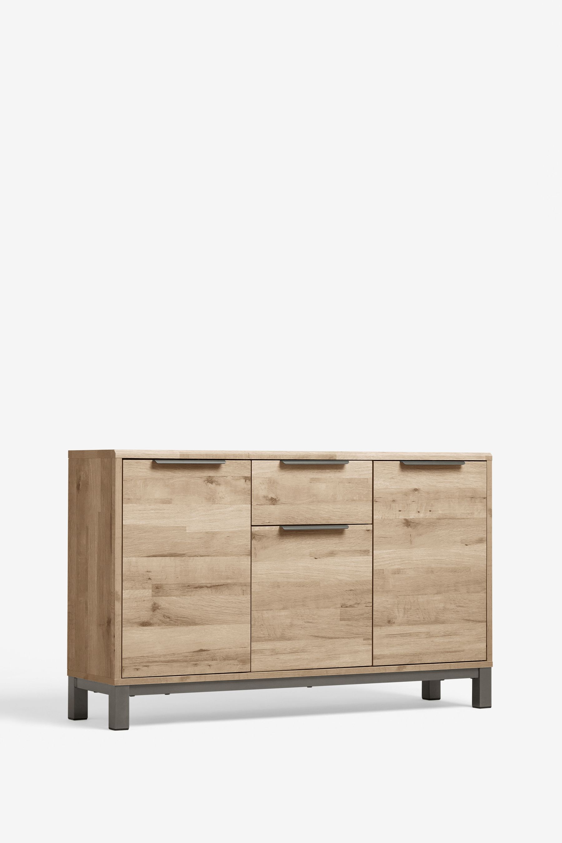 Buy Light Bronx Oak Effect Slim Large Sideboard from the Next UK online ...