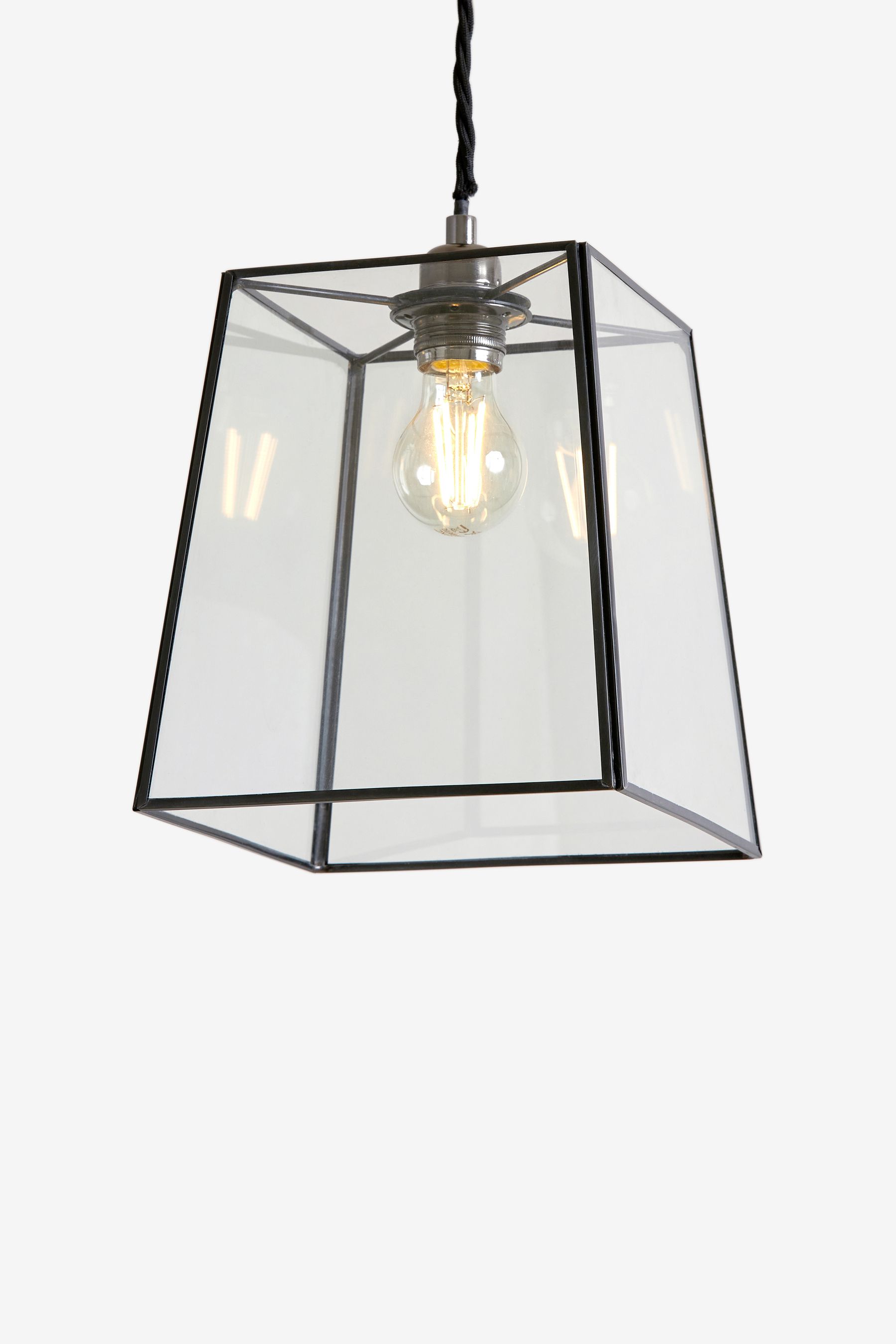Buy Black Warwick Easy Fit Pendant Lamp Shade from the Next UK online shop