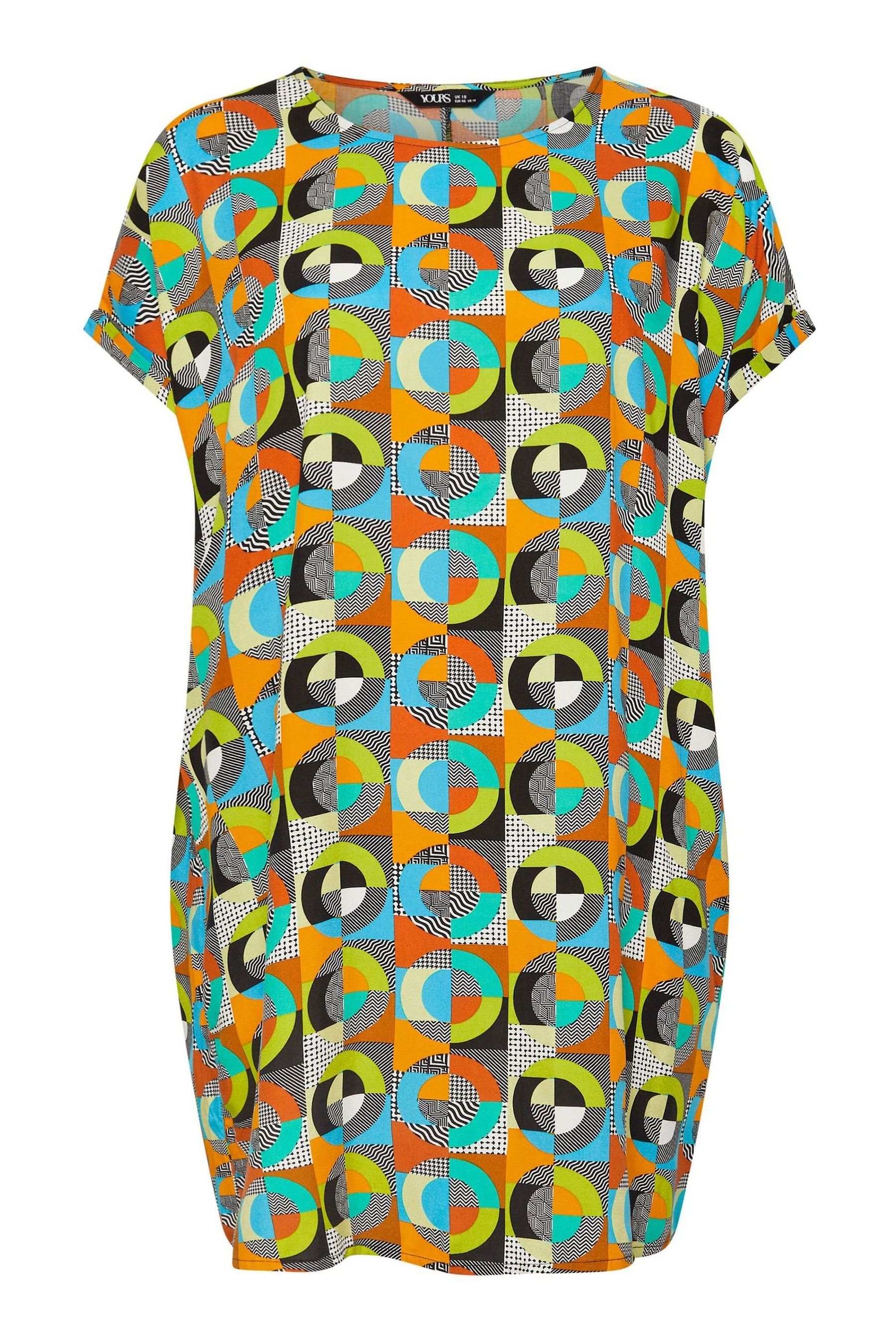 Buy Yours Curve Black Easy Tunic Dress from the Next UK online shop