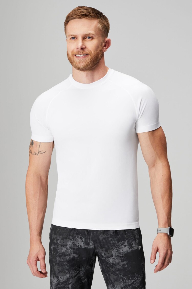Buy Fabletics White The Training Day T-Shirt from the Next UK online shop