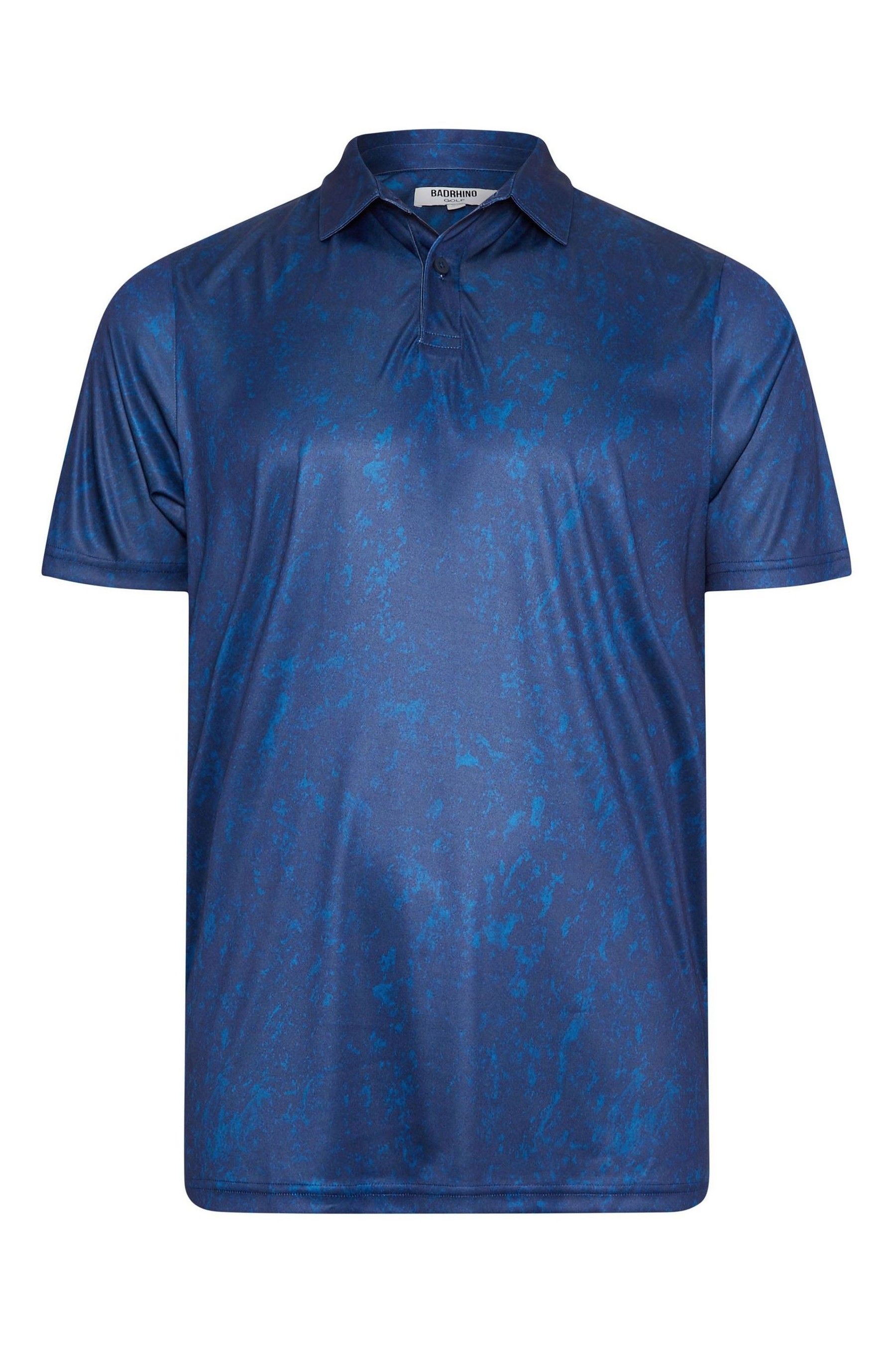Buy BadRhino Big & Tall Dark Blue Golf Polo Shirt from the Next UK ...