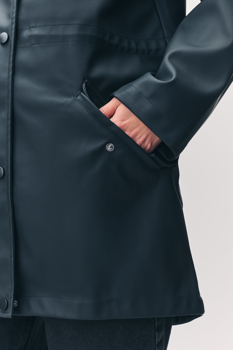 Buy VERO MODA Black Coated Waterproof Rain Jacket from the Next UK ...